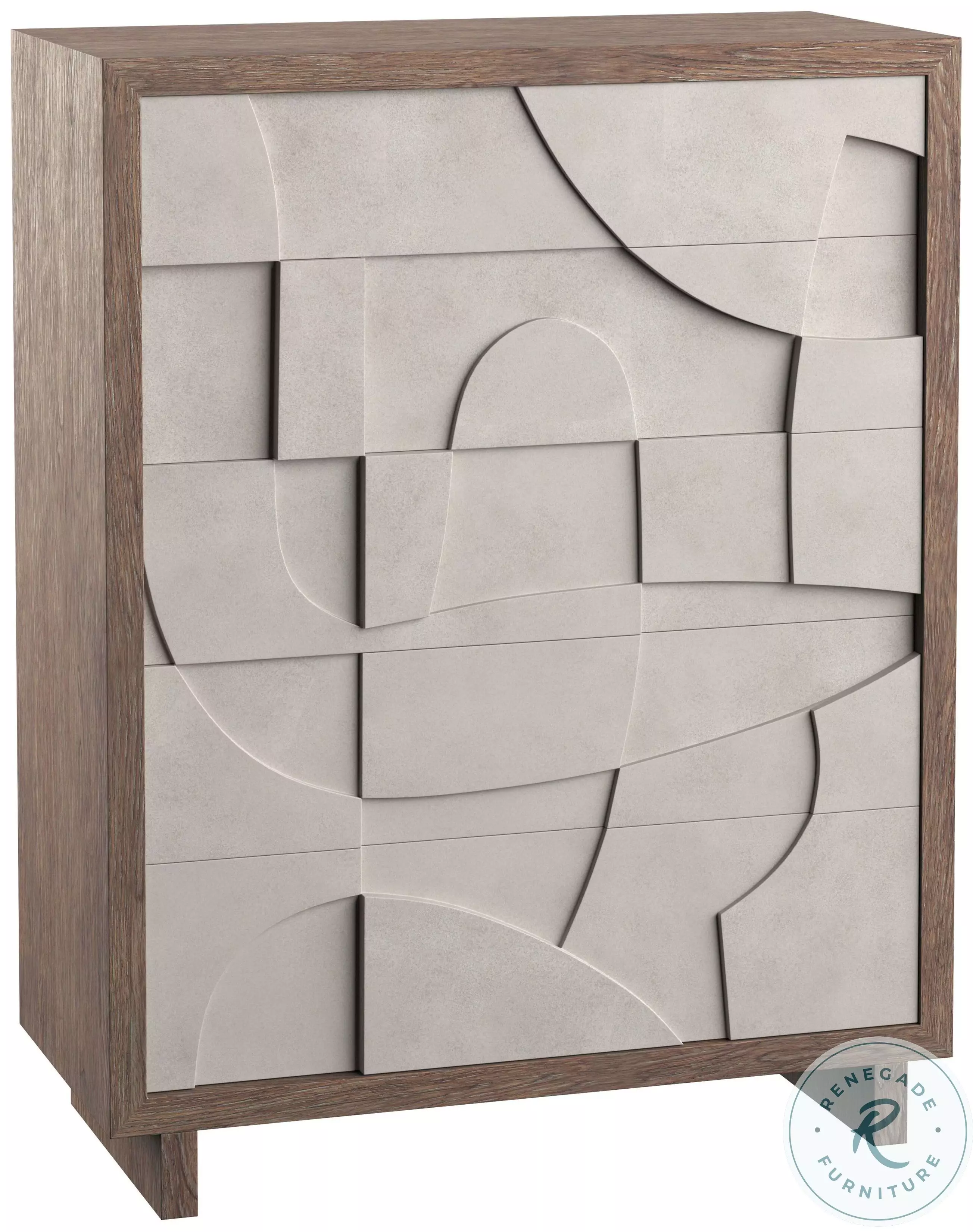 Casa Paros Playa Tall Drawer Chest From Bernhardt Furniture | Coleman ...