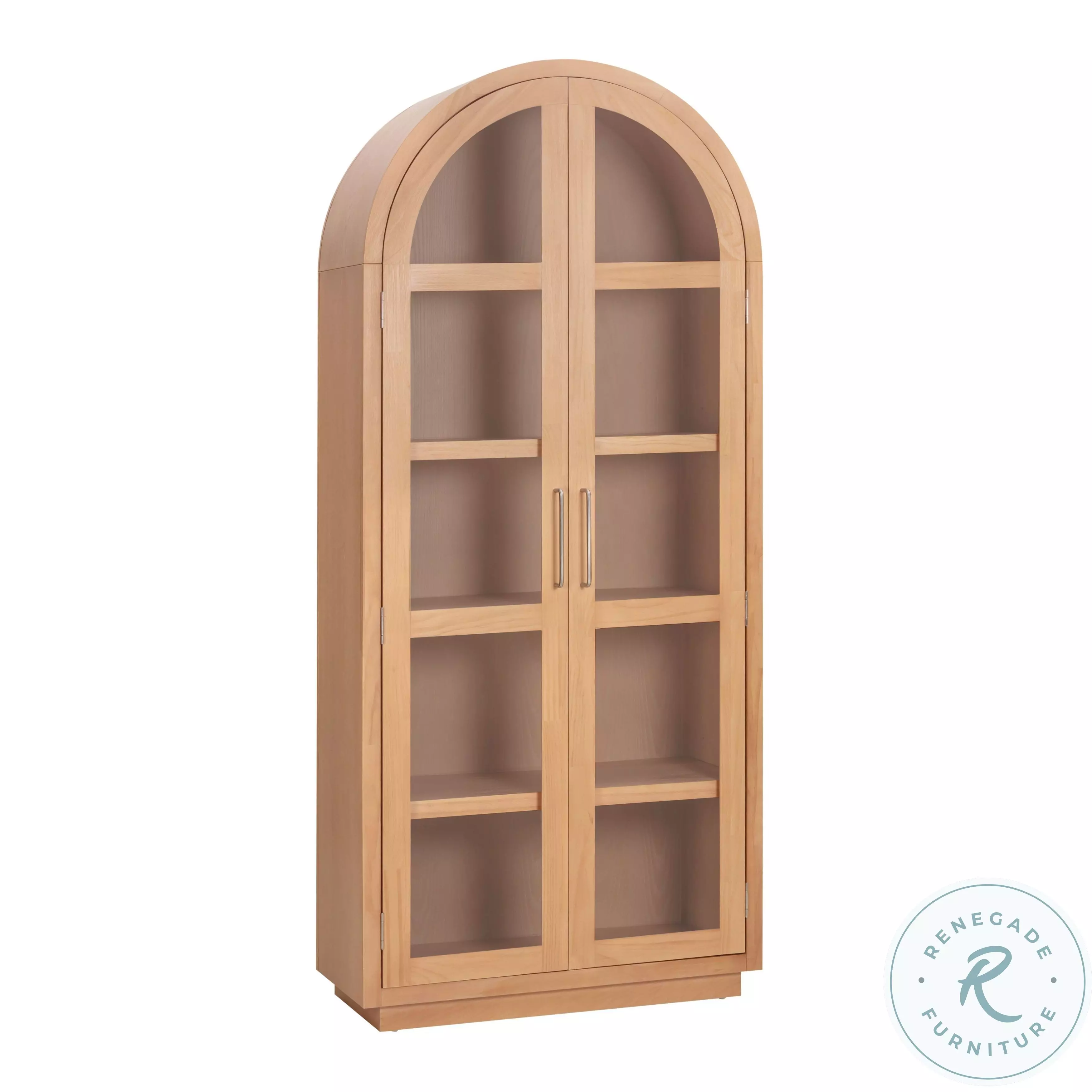 Marlow Natural Wood Display Cabinet From Coleman Furniture | Coleman ...