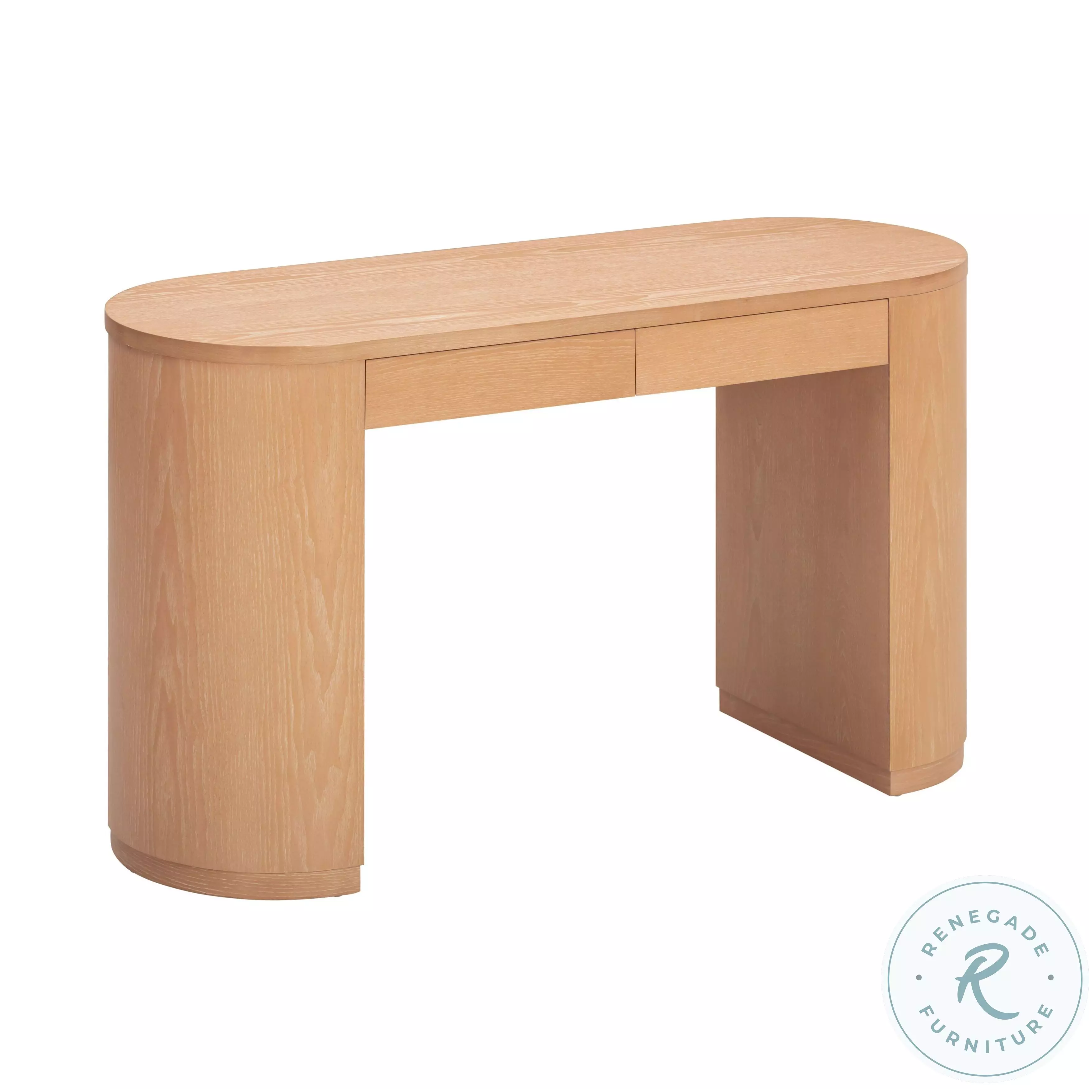 Marlow Natural Wood Writing Desk From Coleman Furniture | Coleman Furniture