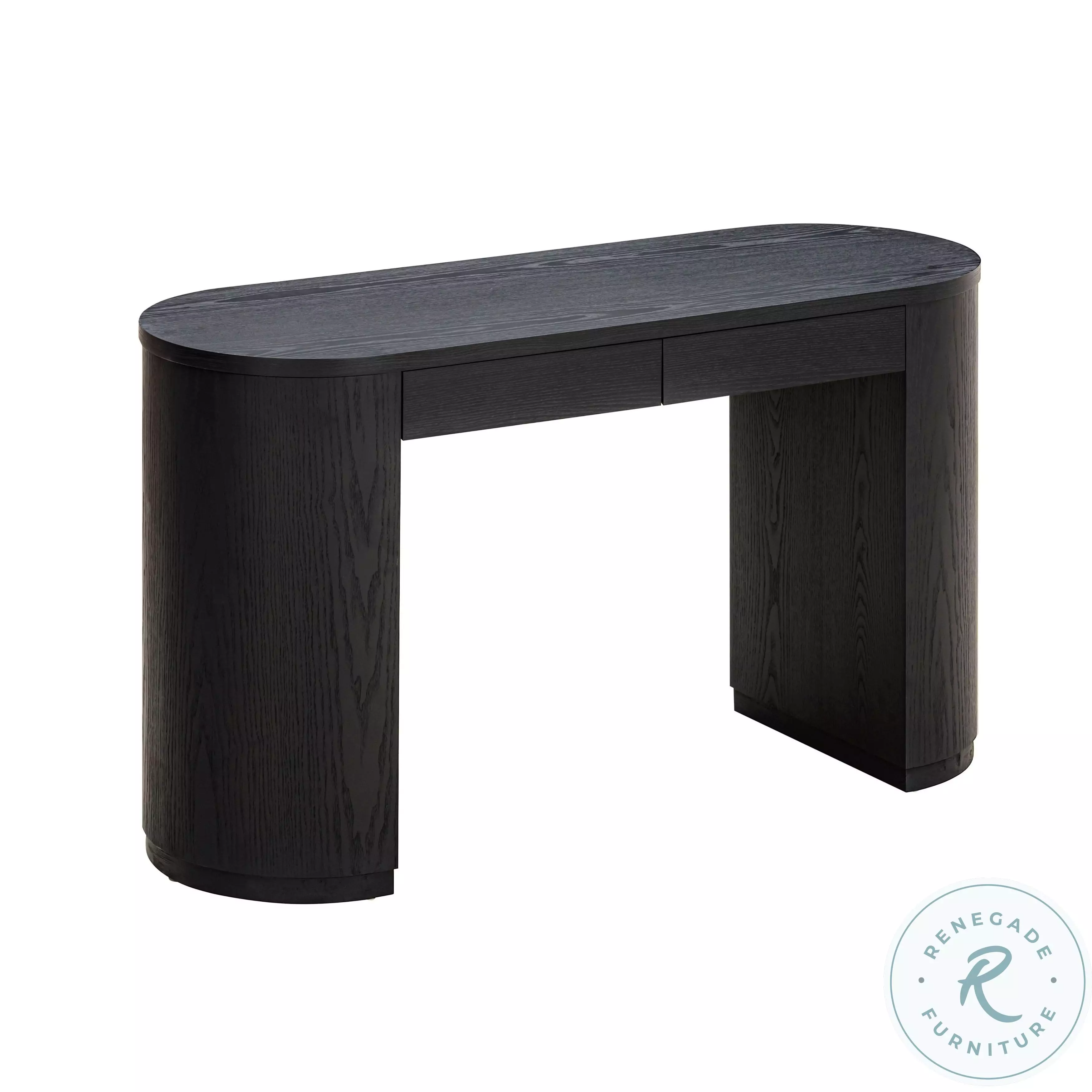 Marlow Black Wood Writing Desk From Coleman Furniture | Coleman Furniture