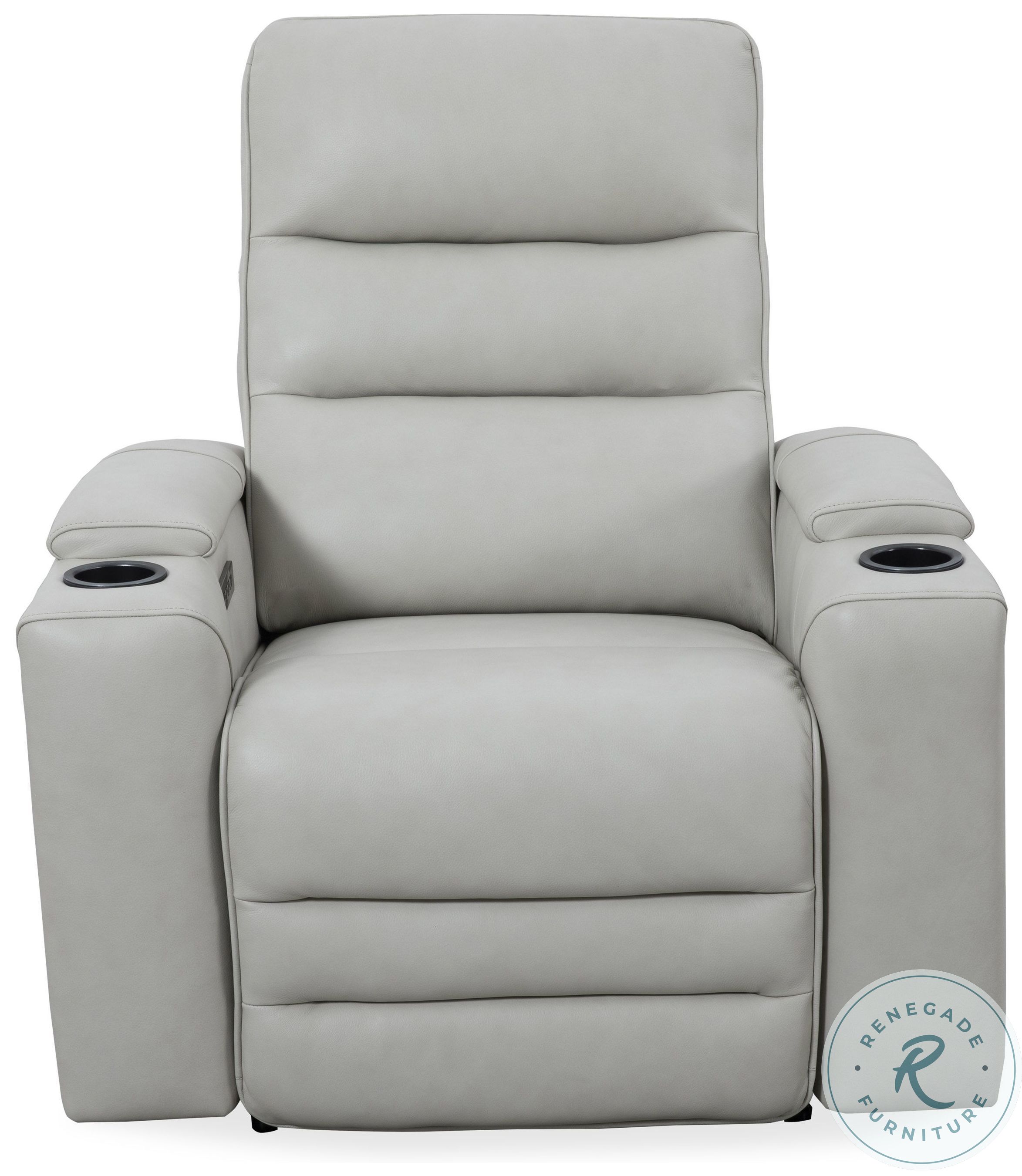 Norell Stone Leather Zero Gravity Power Recliner From Golden Crest Home ...