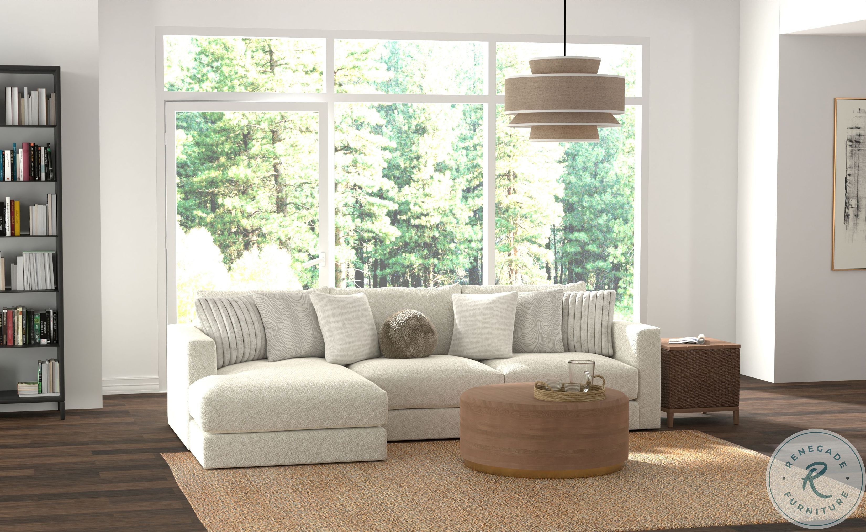 Ritzy Bone Sectional from Jackson | Coleman Furniture