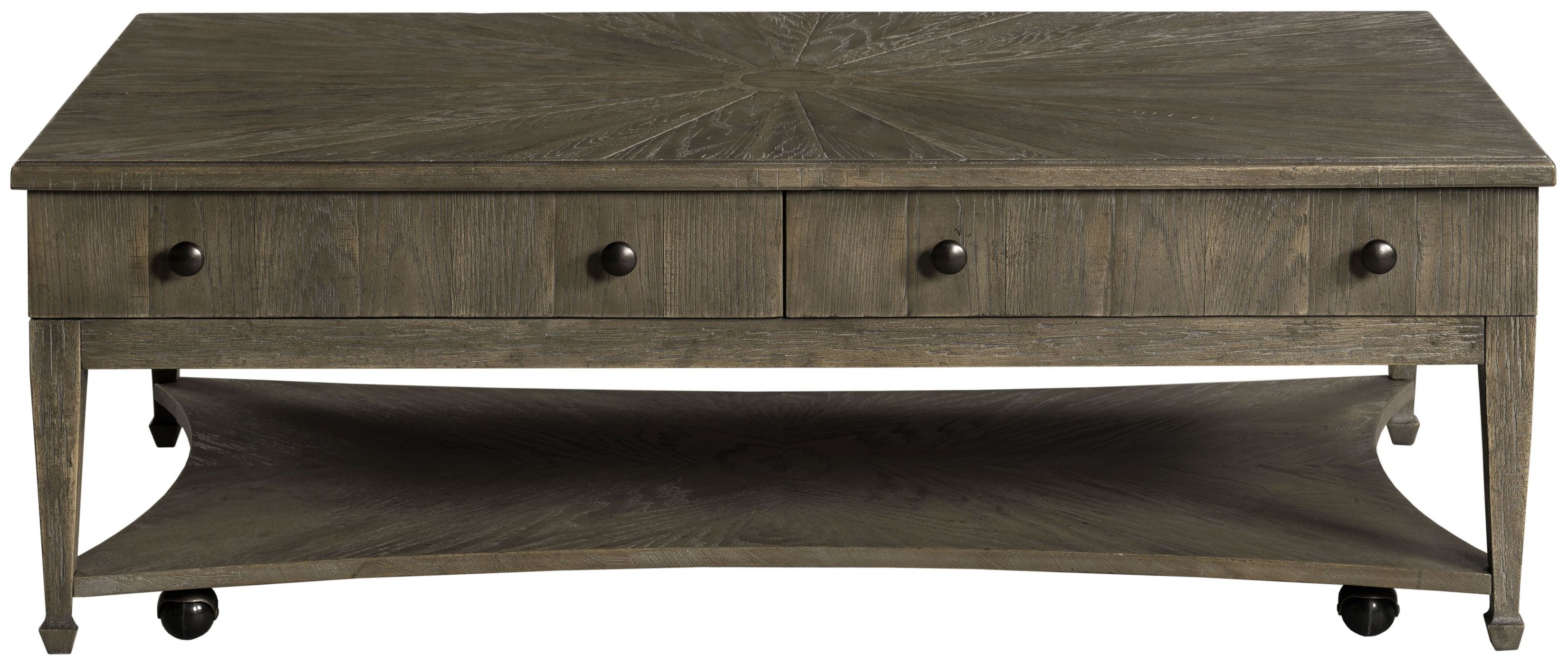 Emporium Carmine Medium Stain Rectangular Cocktail Table From Kincaid ...