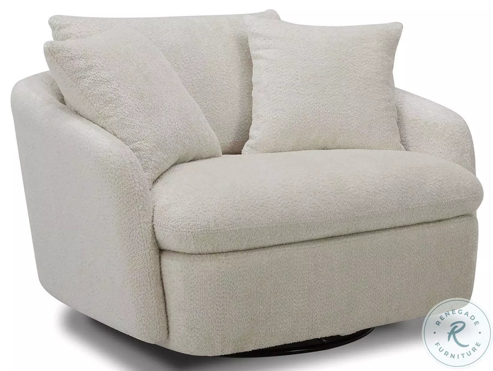 Bliss Utopia Sand Large Swivel Chair From Golden Crest Home | Coleman ...
