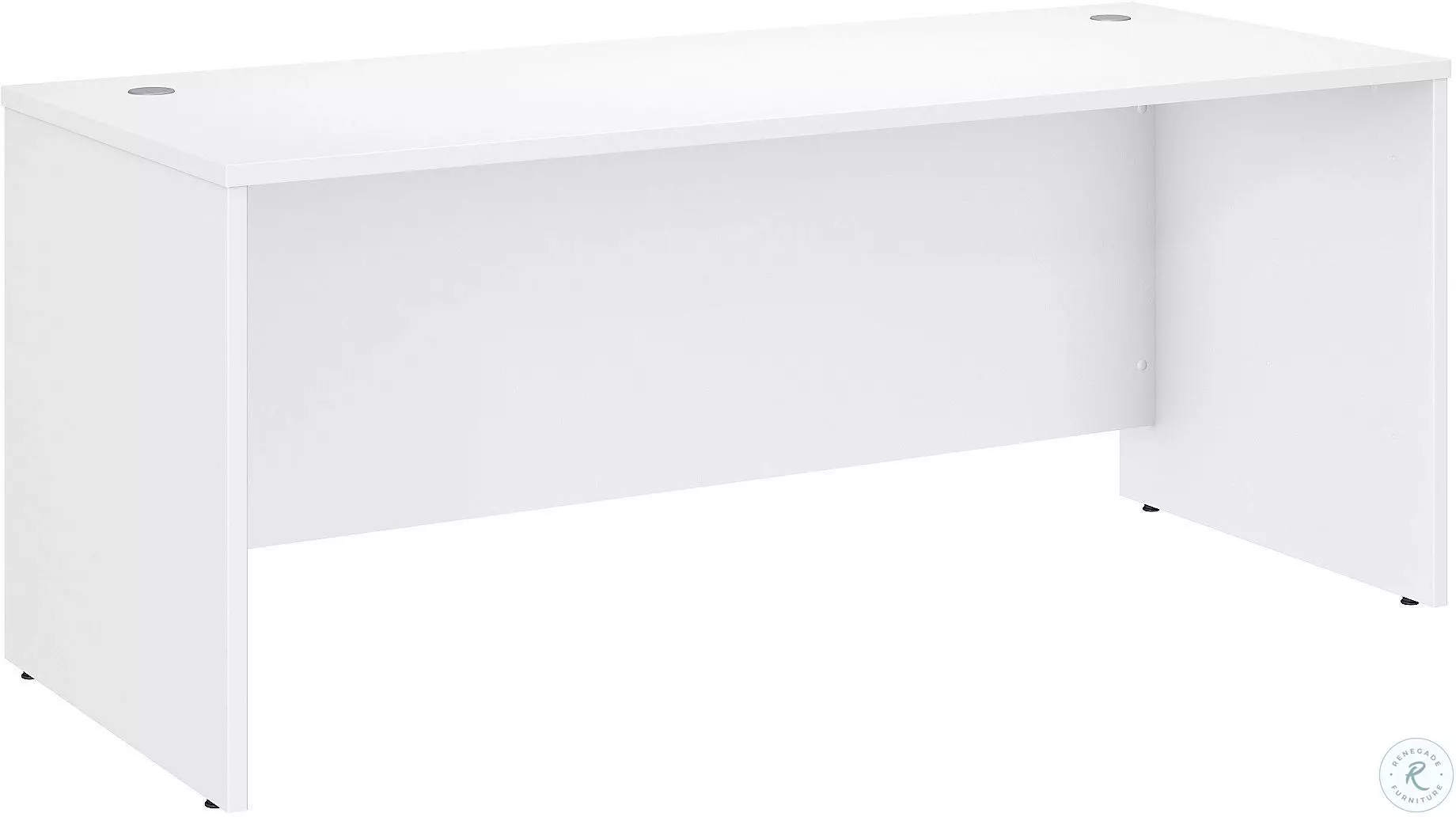 Studio C Storm White 72" Office Desk From Home Gallery Stores | Home ...
