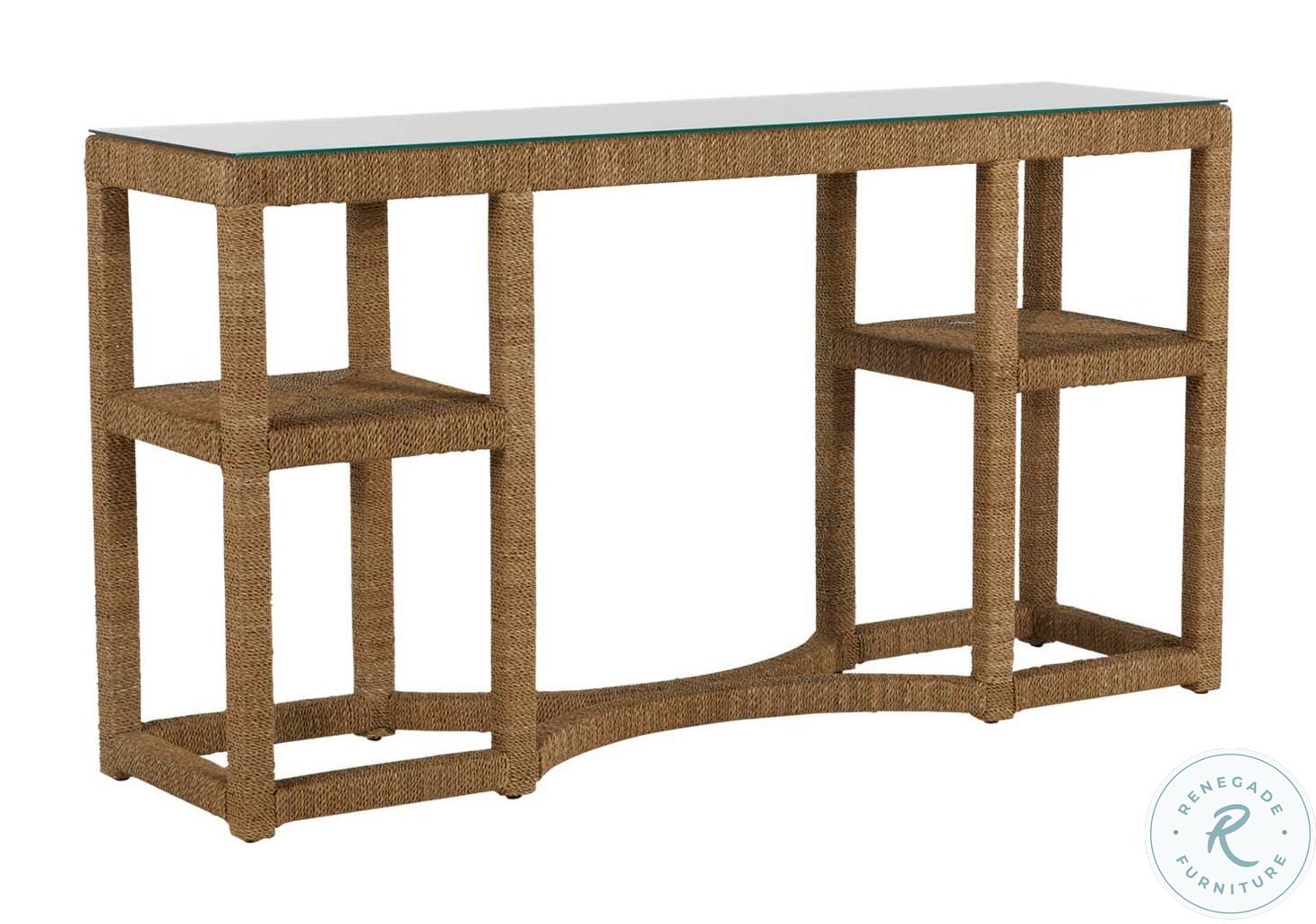 Dandridge Natural Seagrass Console Table | HomeGalleryStores.com | SCH ...