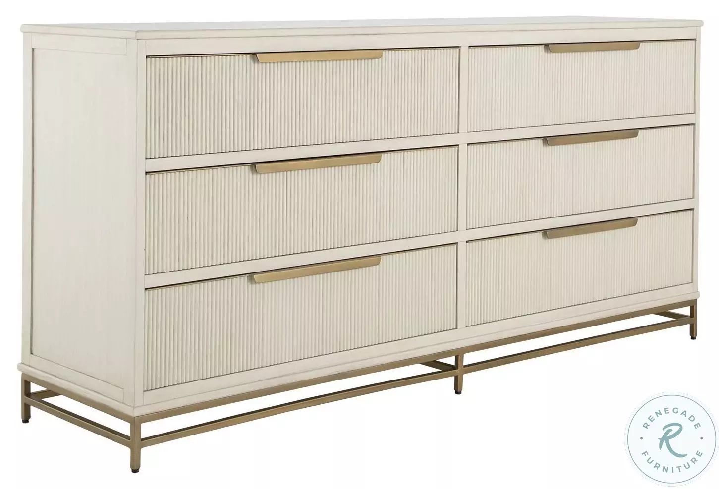 Riggs Distressed Antique White Dresser From Gabby | Coleman Furniture