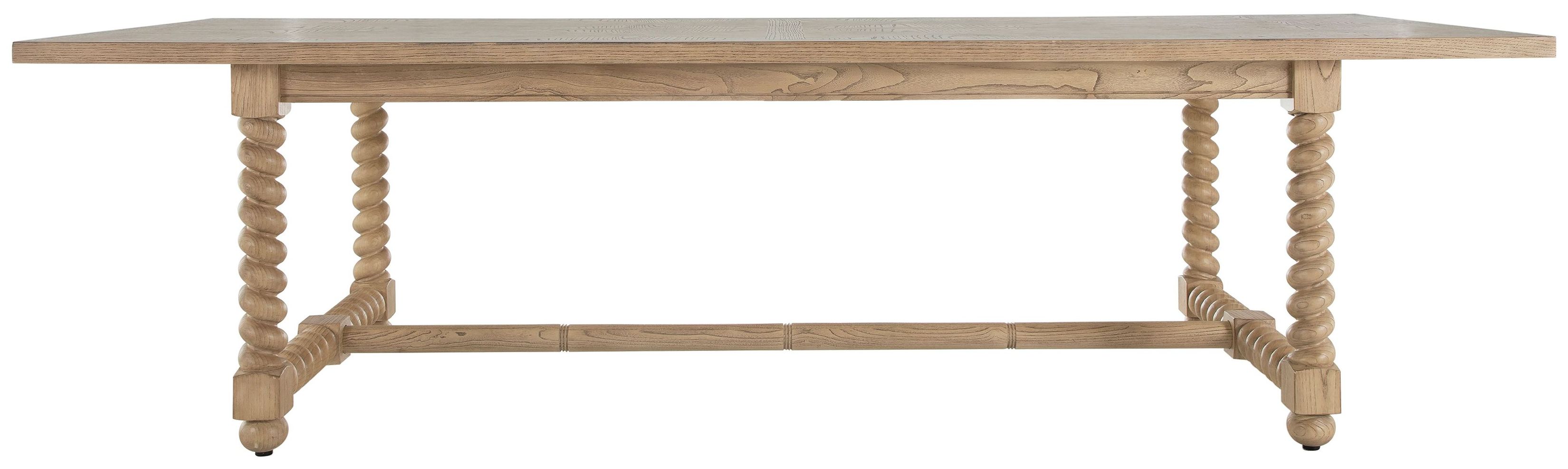 Ferdinand Light Blonde 108" Dining Table From Gabby | Coleman Furniture