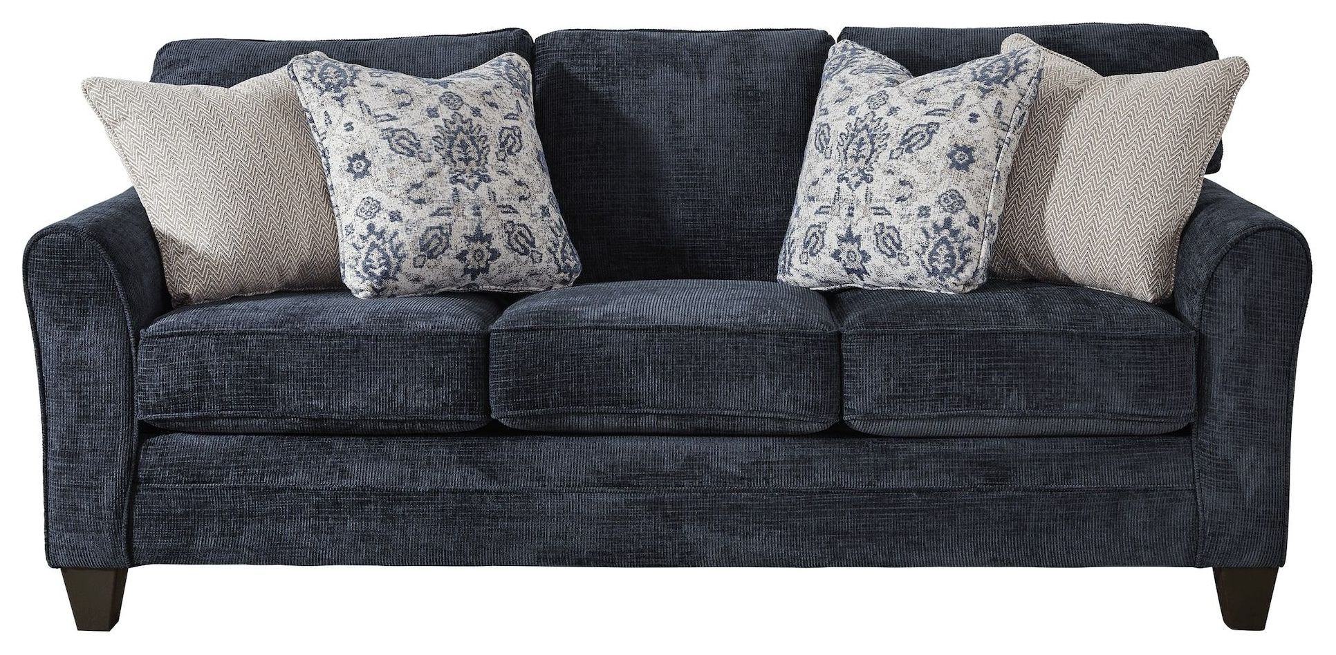 Wowza Navy Limbu Queen Sleeper Sofa From Southern Home Furnishing ...