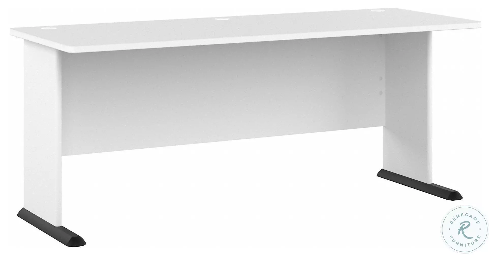 Studio A White 72" Computer Desk From Home Gallery Stores | Home ...