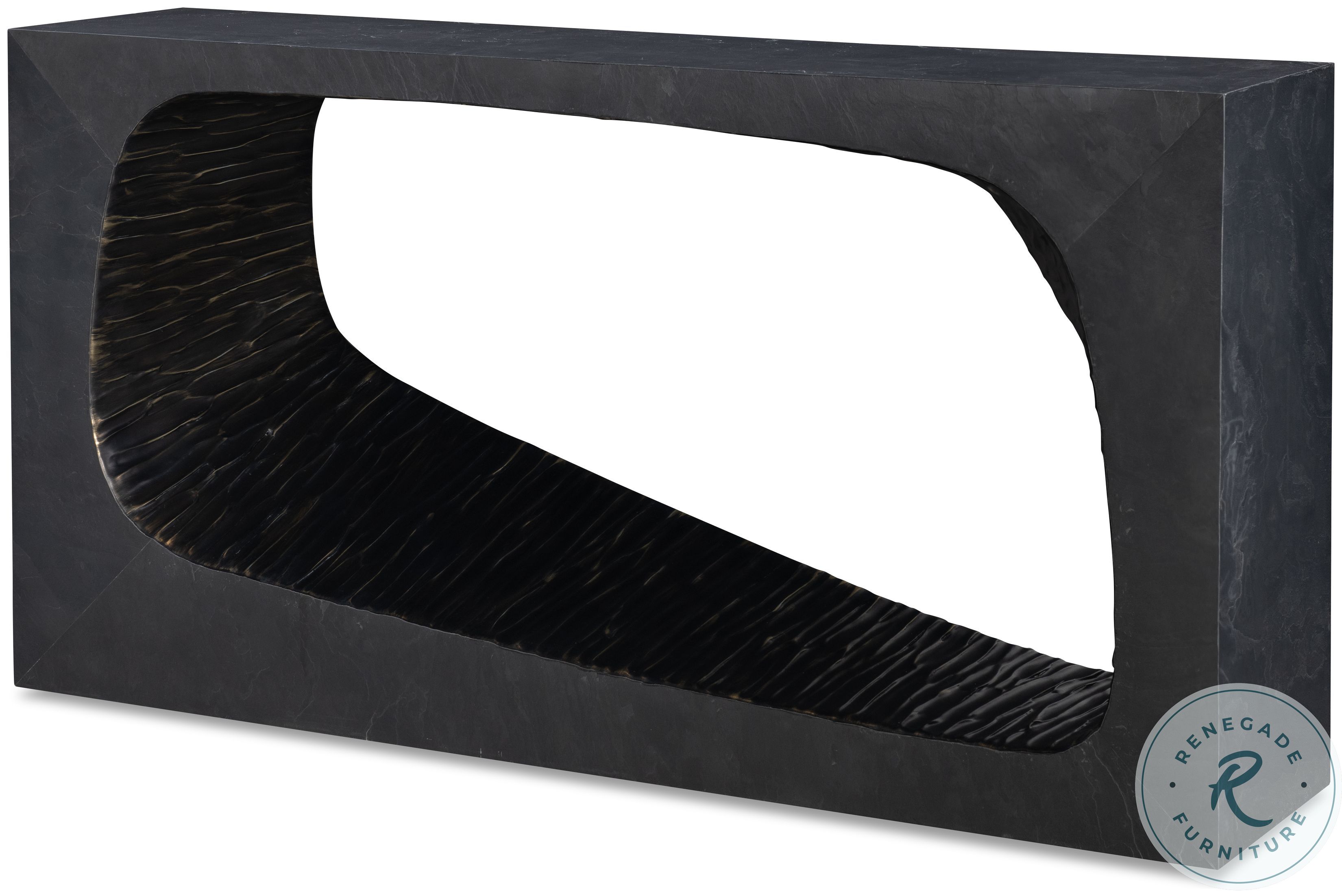 Kelly Slate Console Table From Century Furniture | Coleman Furniture