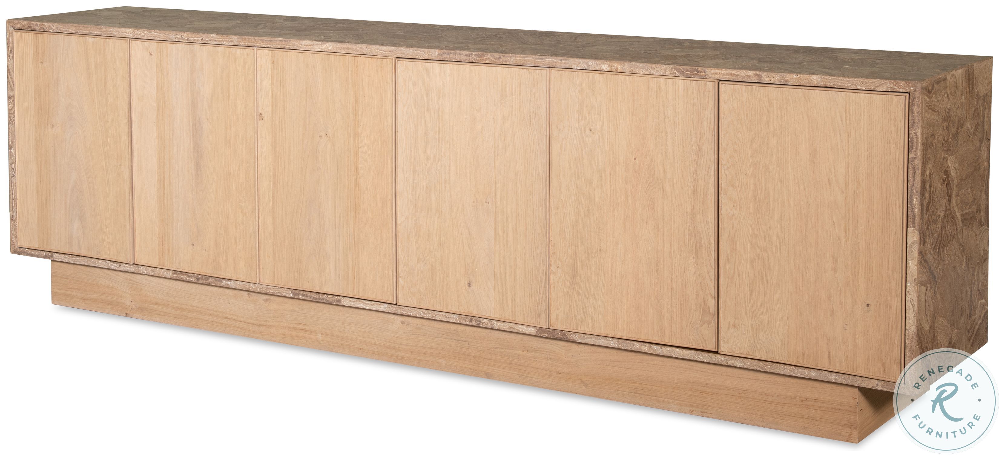 Aidan Natural Stain Large Media Console From Century Furniture | Home ...
