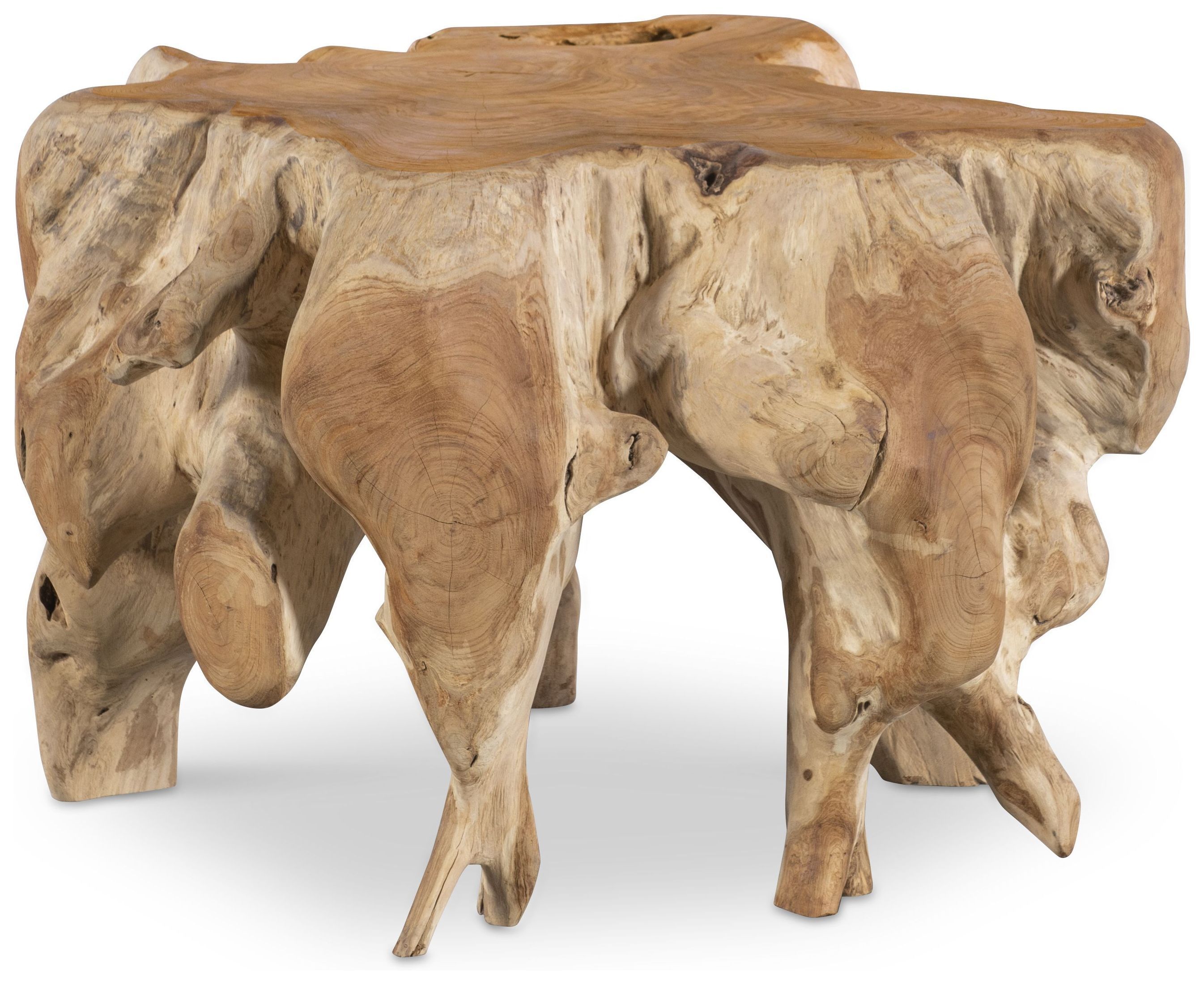 Hunter Natural Teak Root Accent Table From Century Furniture | Coleman ...