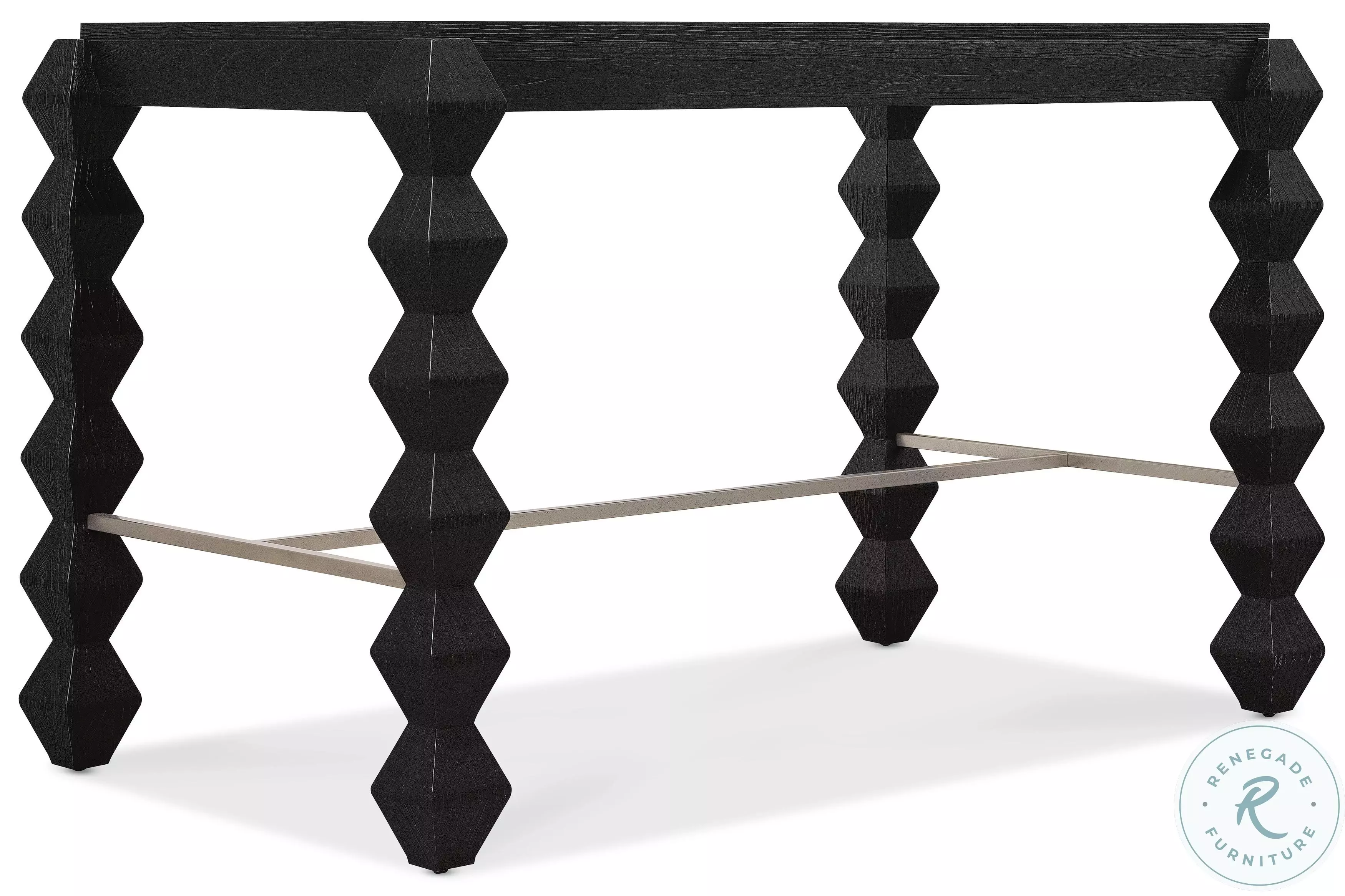 Mercantile Charred Black Xaden Gathering Desk From Hawthorne Living ...