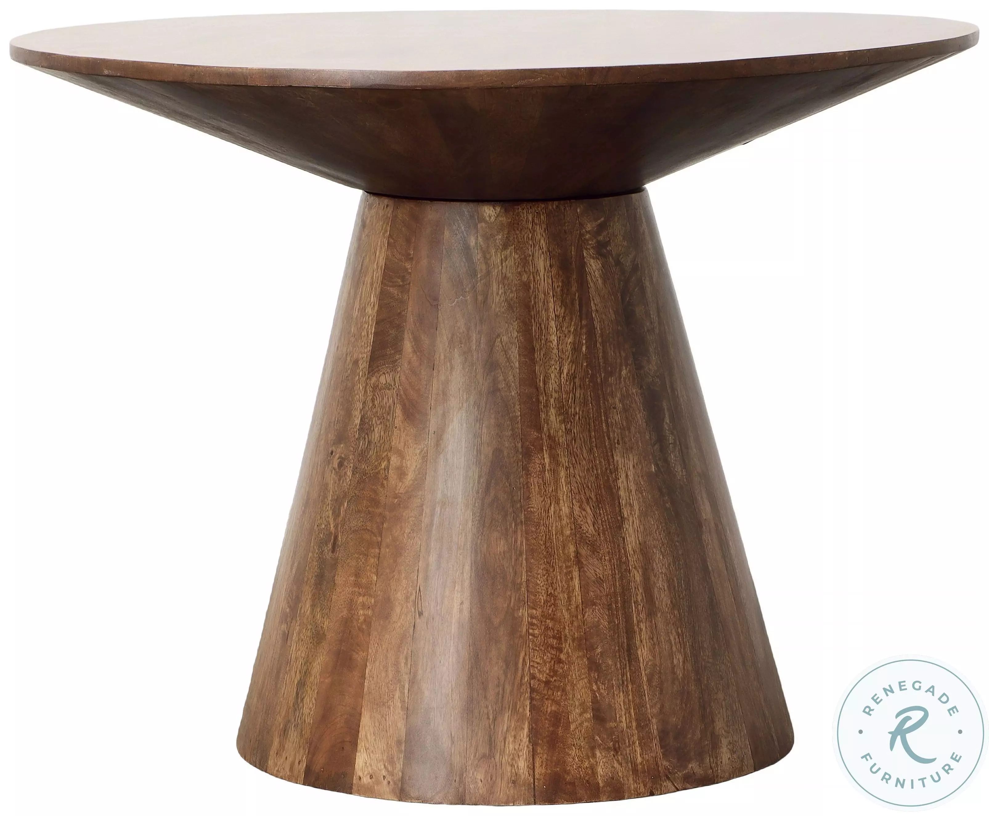 Carrer Medium Brown 40" Dining Table From Dovelle Home | Coleman Furniture