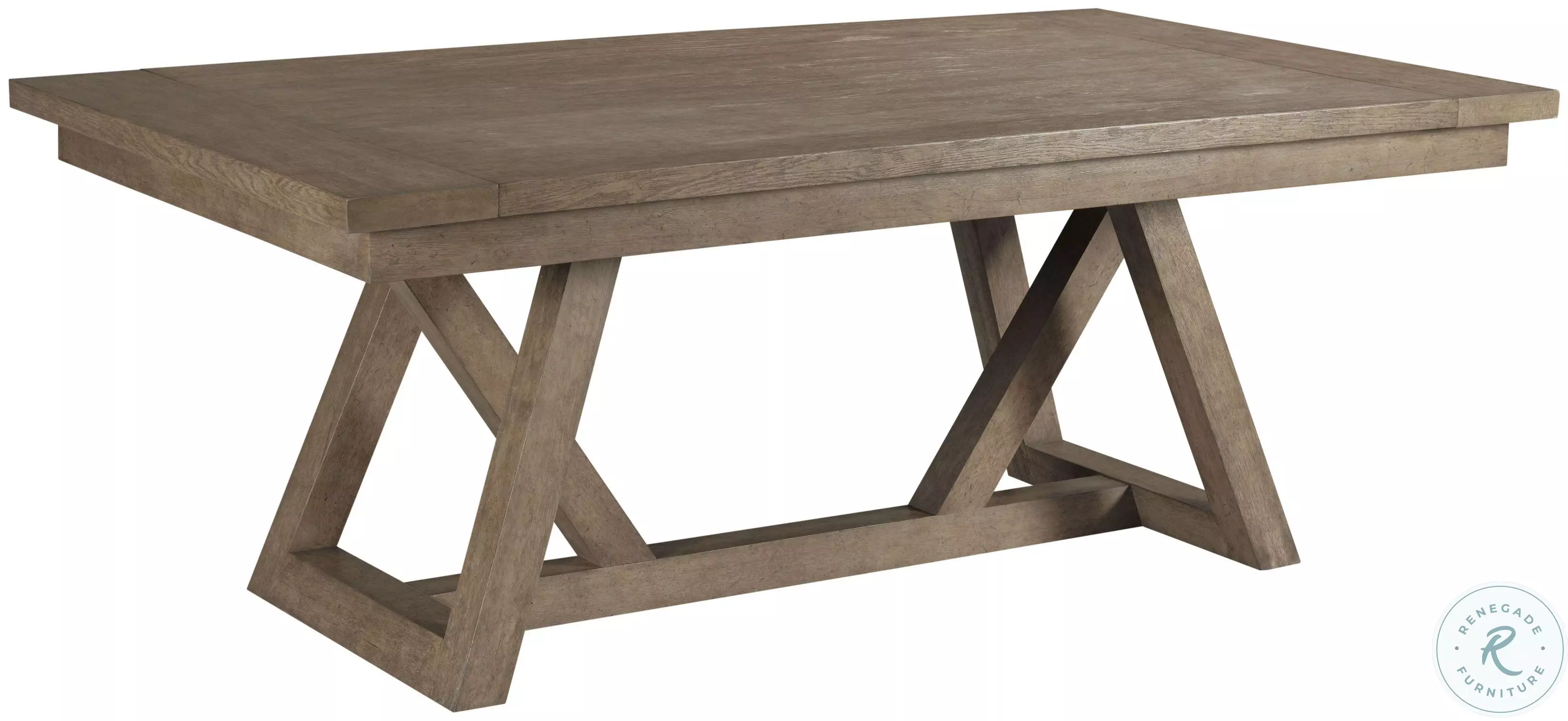 Skyline Smoke Lighthouse Extendable Dining Table From American Drew ...