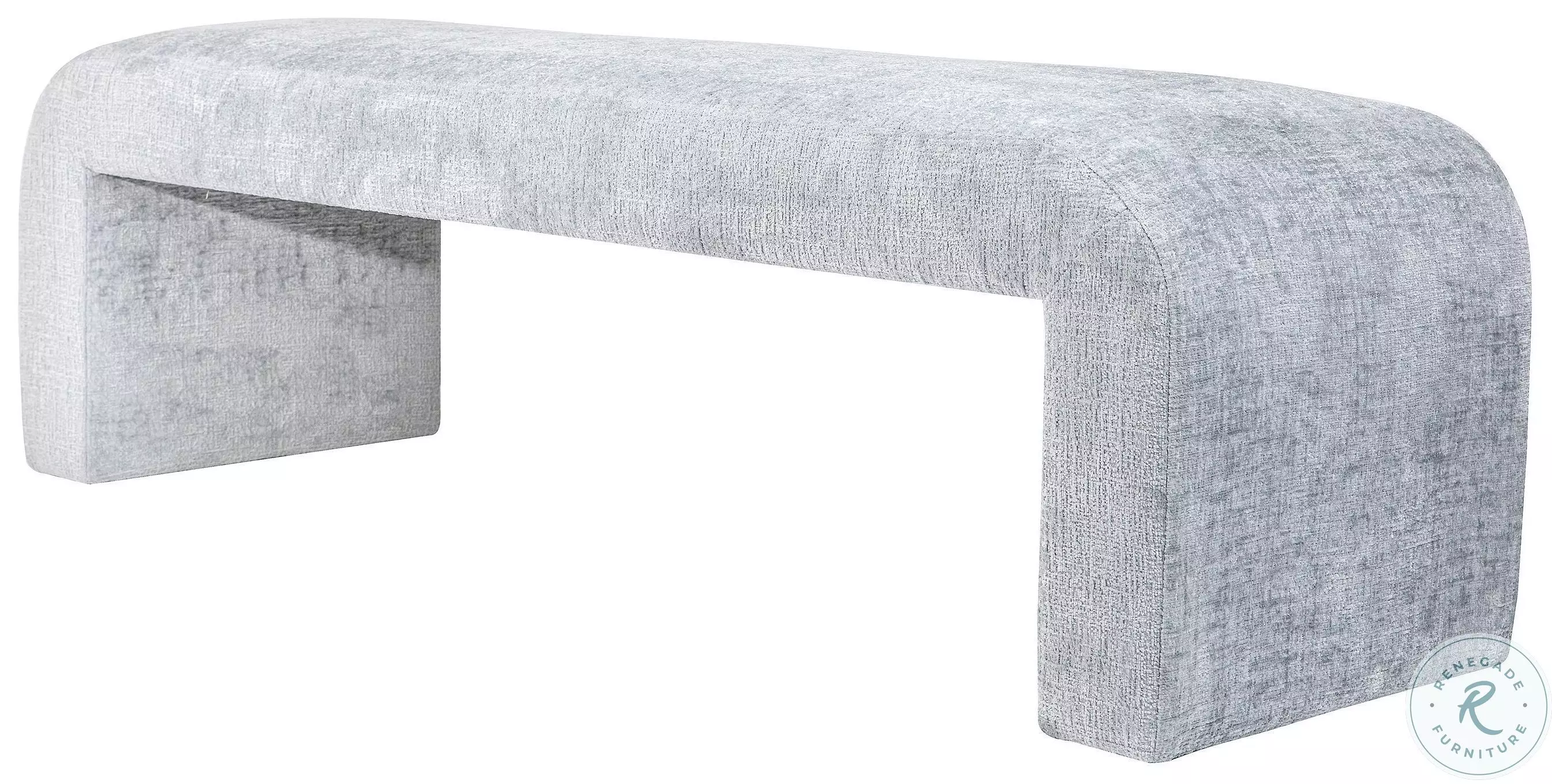 Sophia Blue Large Upholstered Bench From Jofran | Coleman Furniture