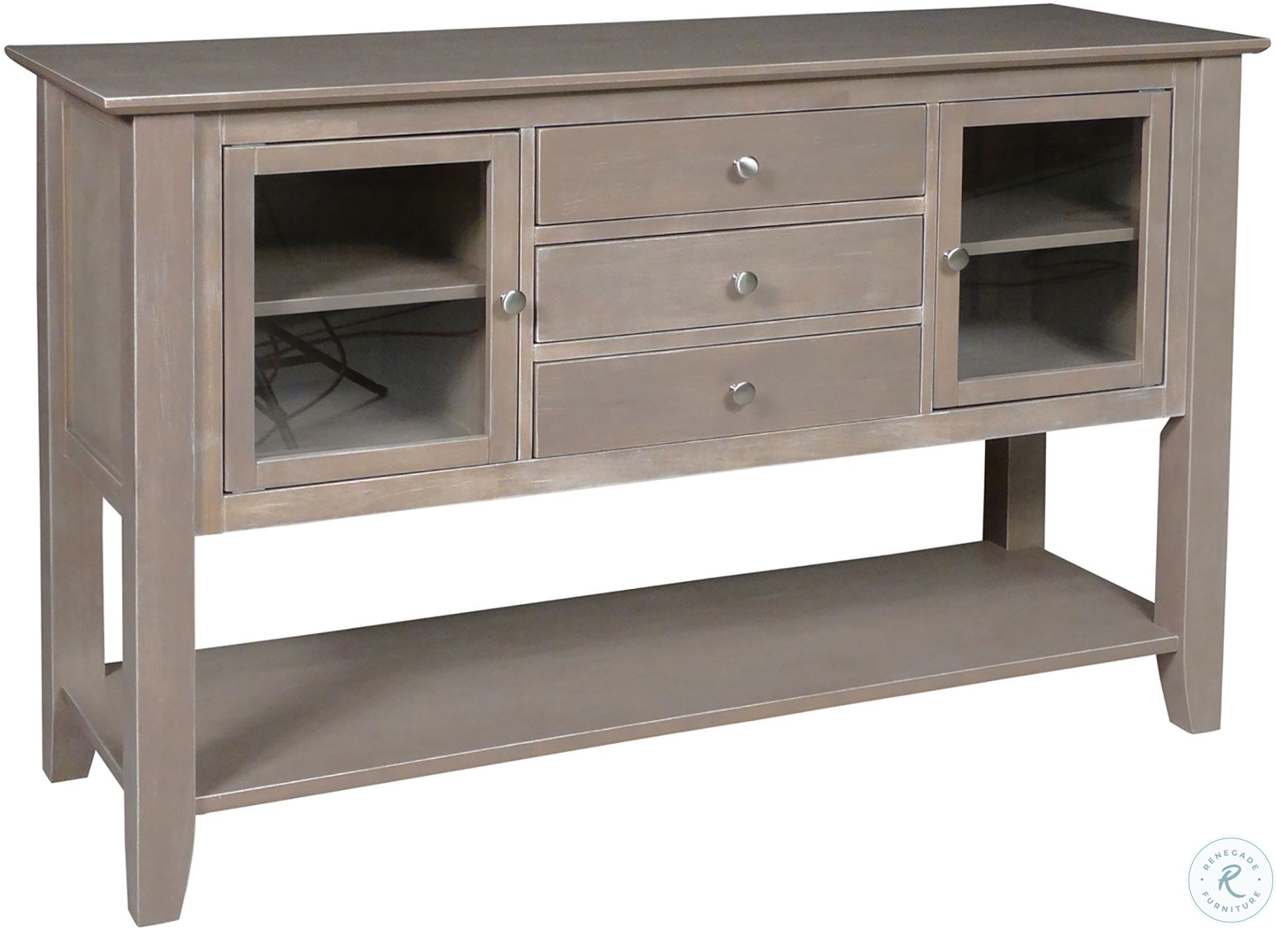 Cosmopolitan Taupe Gray Server from John Thomas | Coleman Furniture
