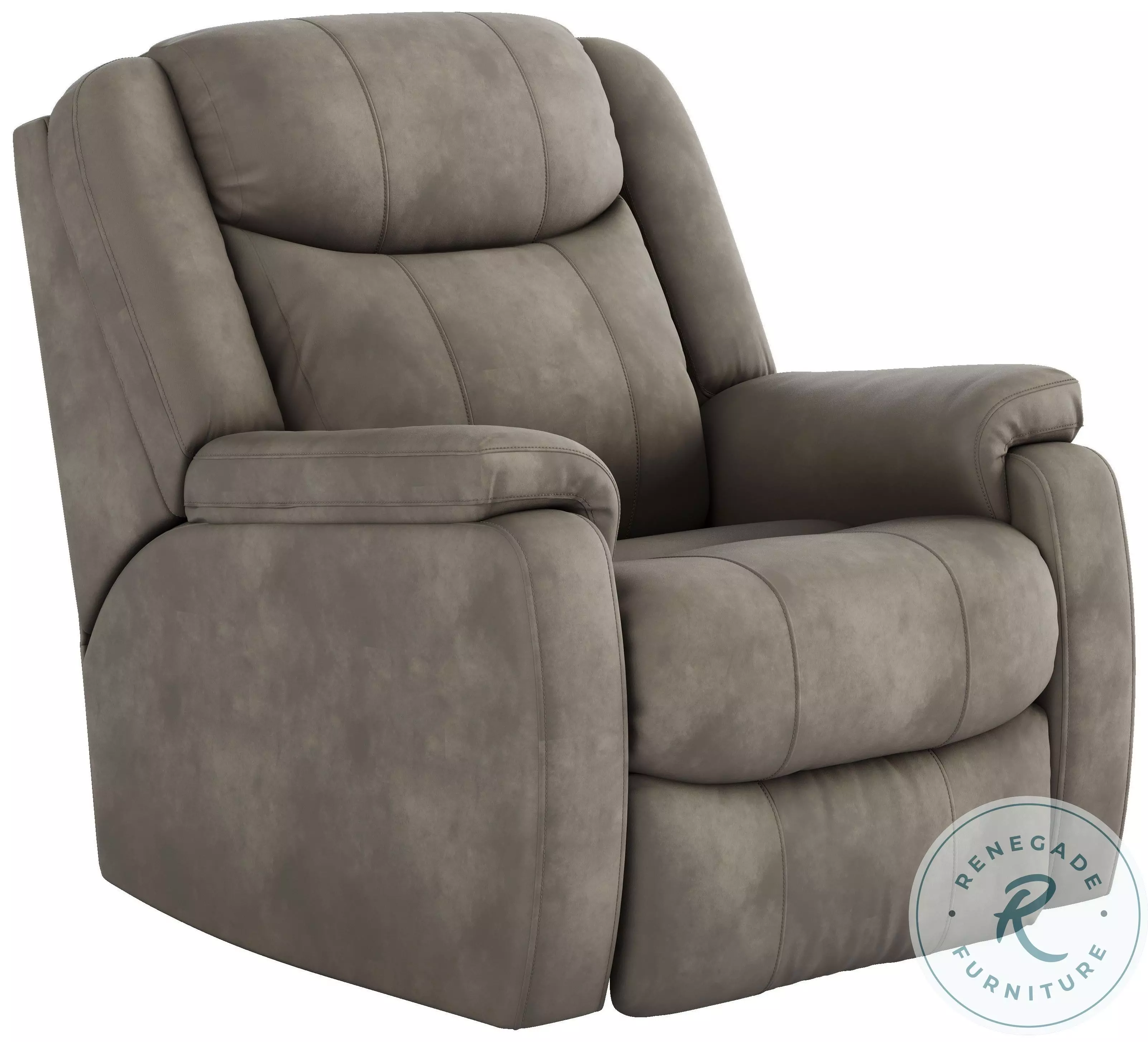 Hercules Fresca Cobblestone Big Mans Recliner with SoCozi Massage From ...