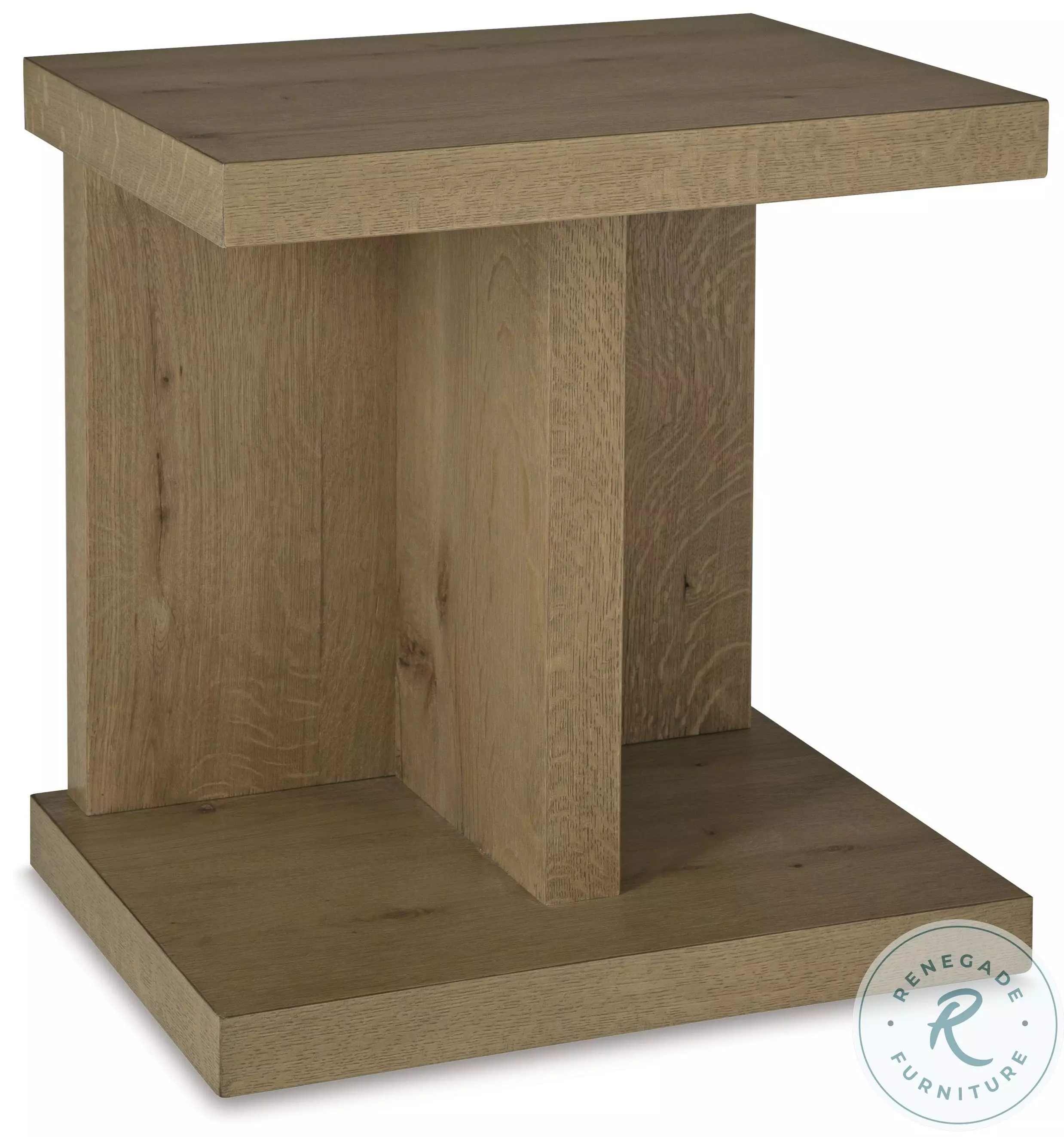 Brinstead Light Brown Chairside End Table From Ashley Furniture ...