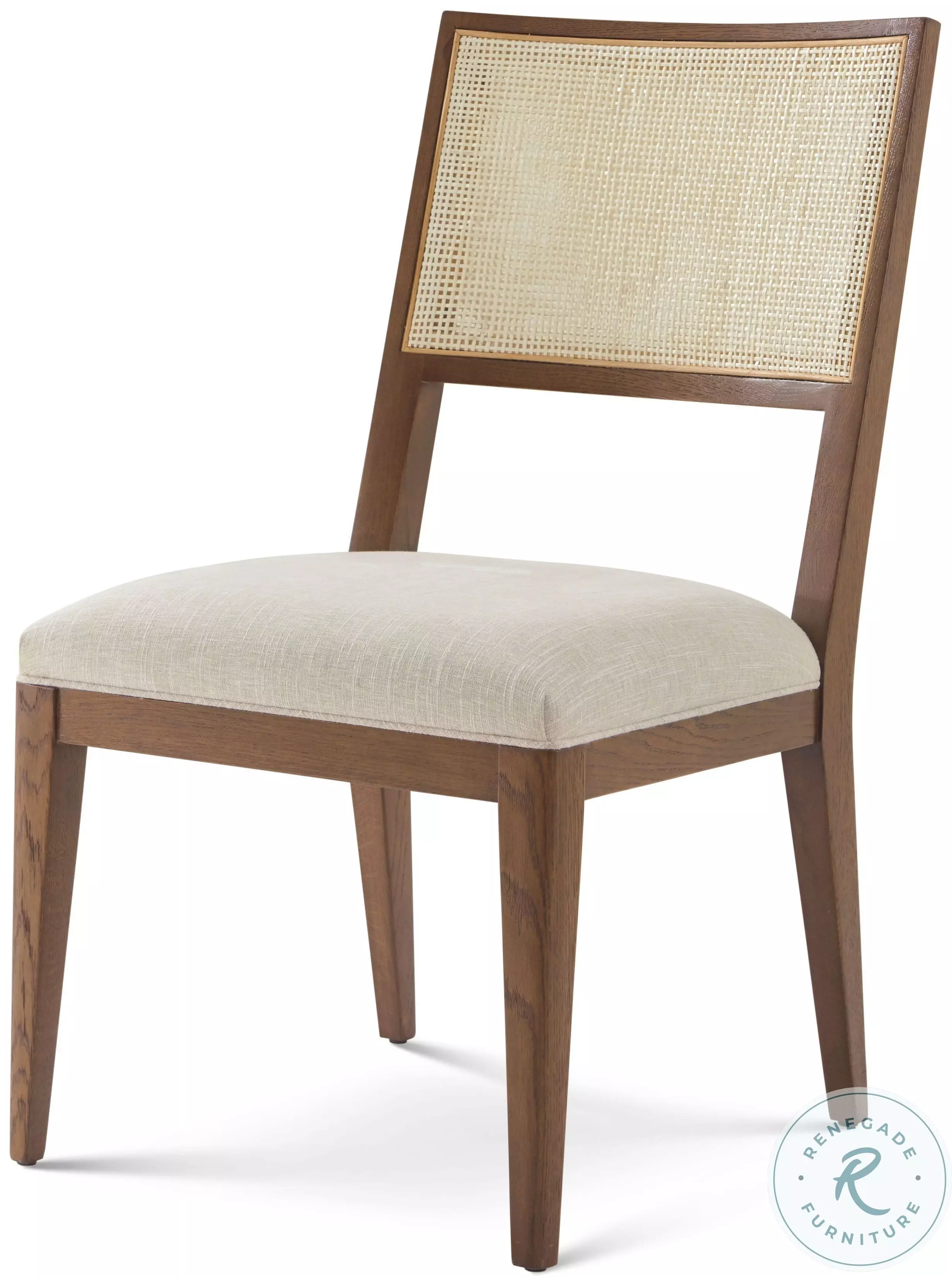 Catalina Earth And Natural Clear Lacquer Short Back Dining Side Chair ...
