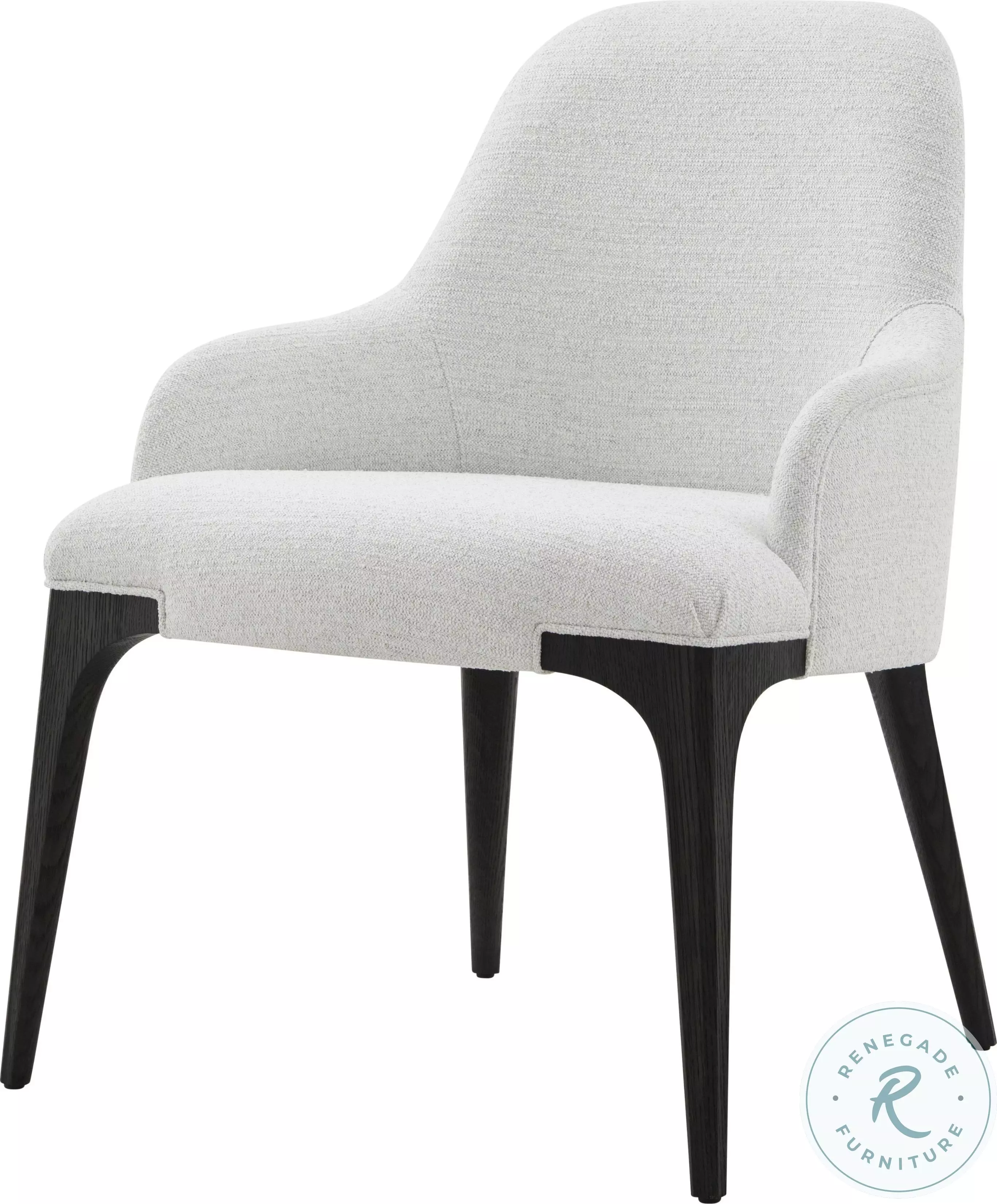 Rome Nera Upholstered Arm Chair From Theodore Alexander | Coleman Furniture
