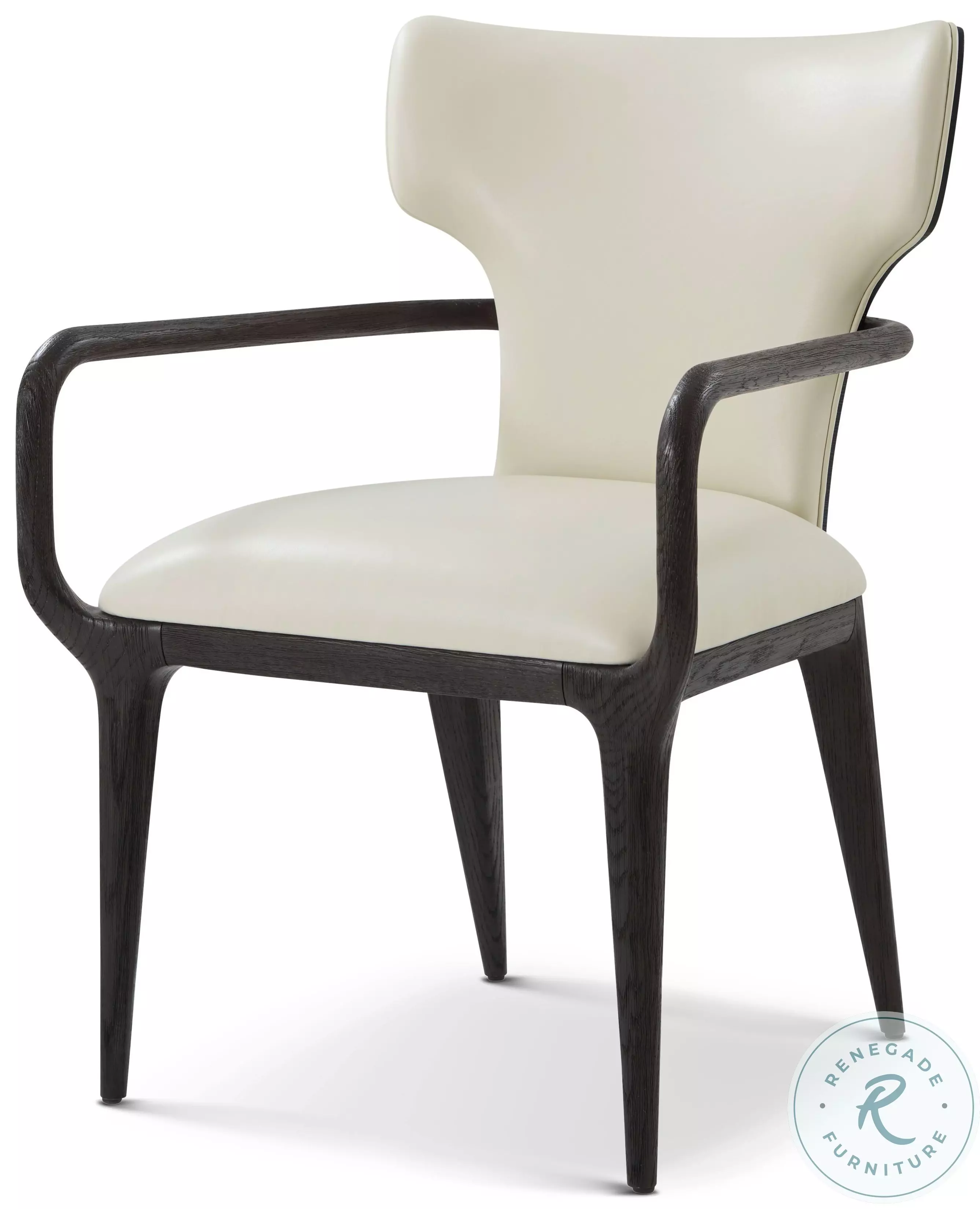 Repose Charcoal Oak Upholstered Dining Arm Chair From Theodore ...