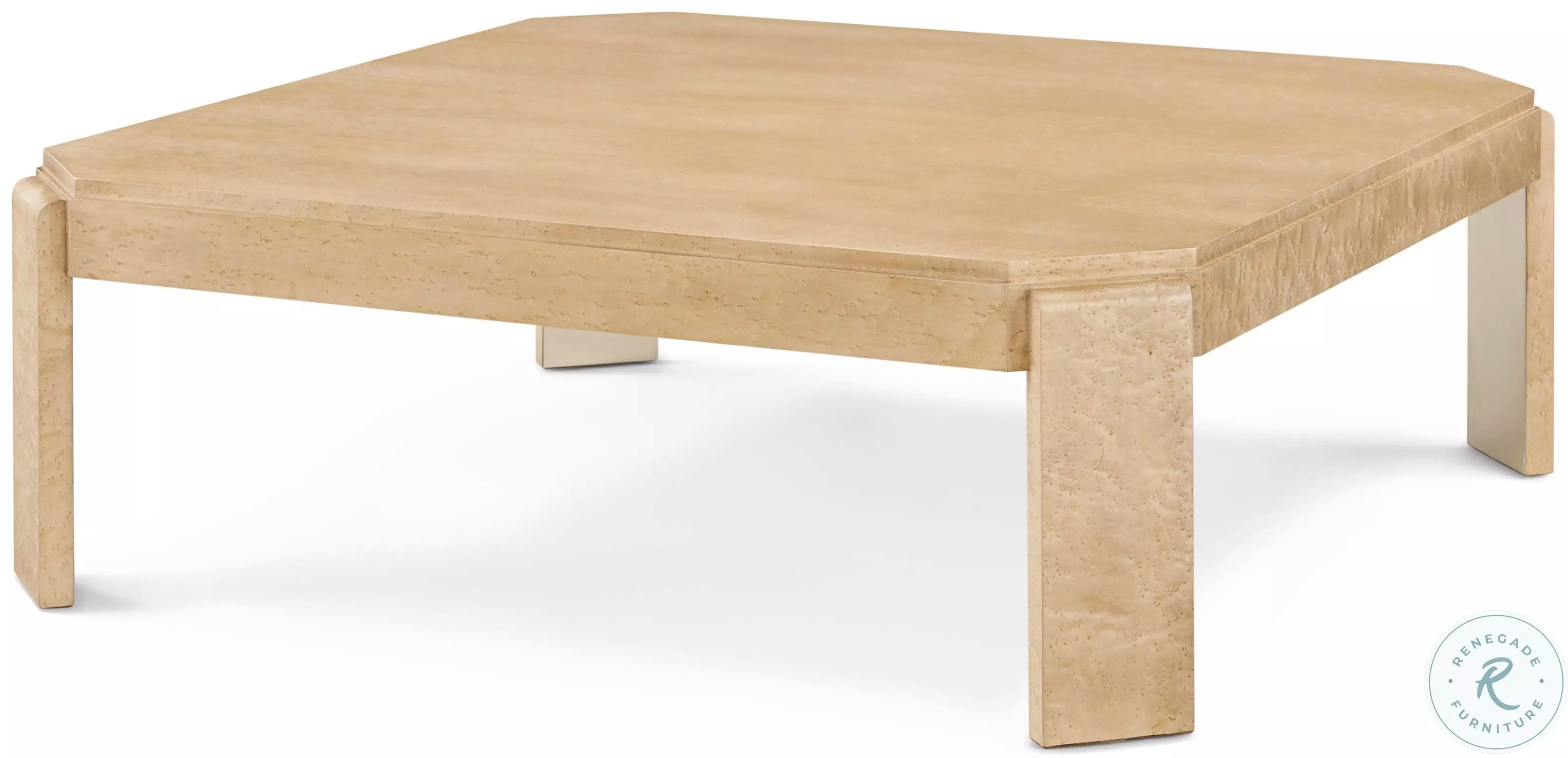 Origins Sesame 48" Square Cocktail Table From Theodore Alexander | Home ...