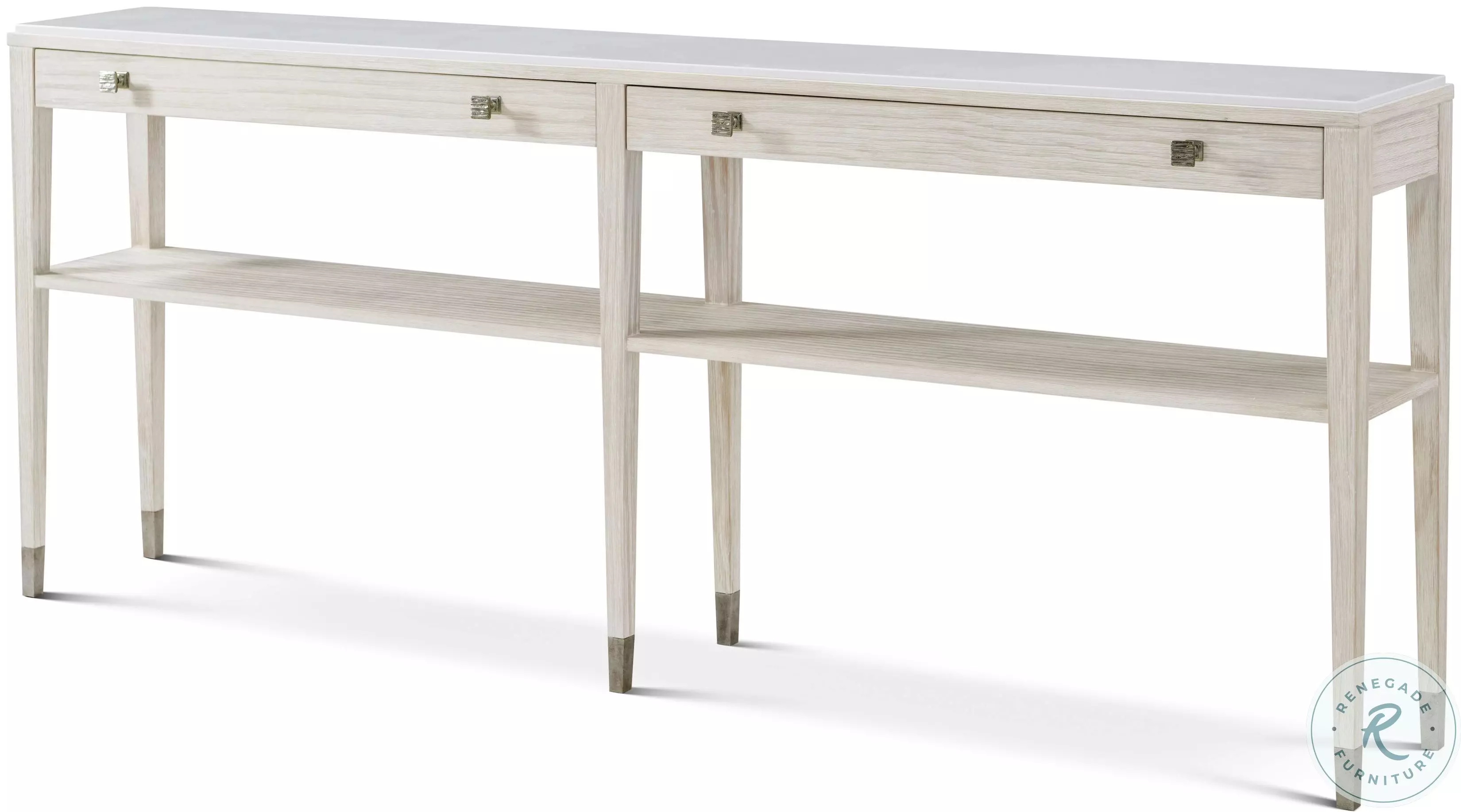 Breeze Sea Salt 84" Rectangular Console Table From Theodore Alexander ...