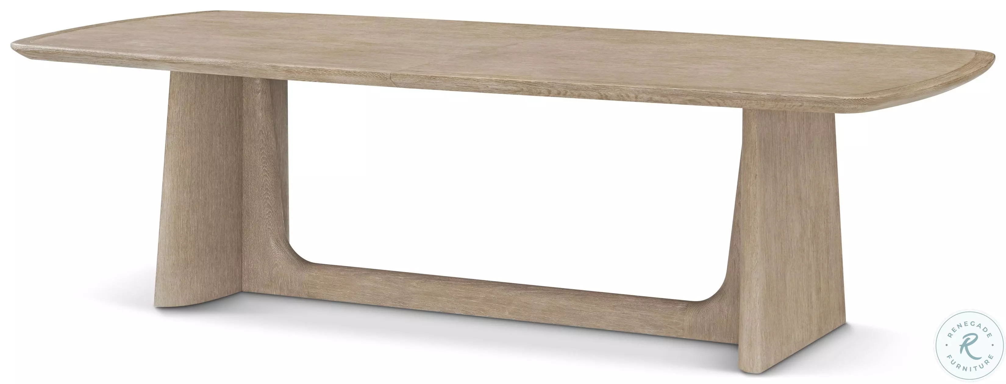 Repose Grey Oak And Grey Visible Inner 134" Extendable Rectangular Dining Table From Theodore ...