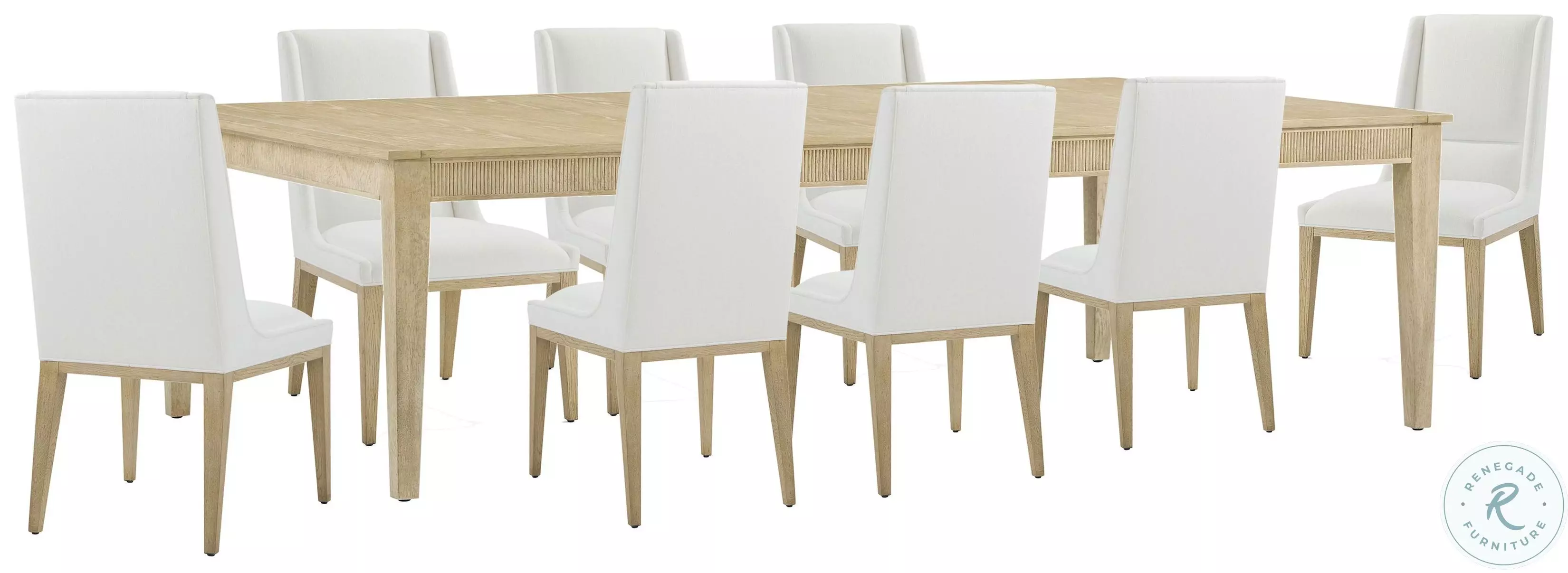 Balboa Coastal Grey Extendable 72" Rectangular Dining Room Set from Theodore Alexander | Home ...