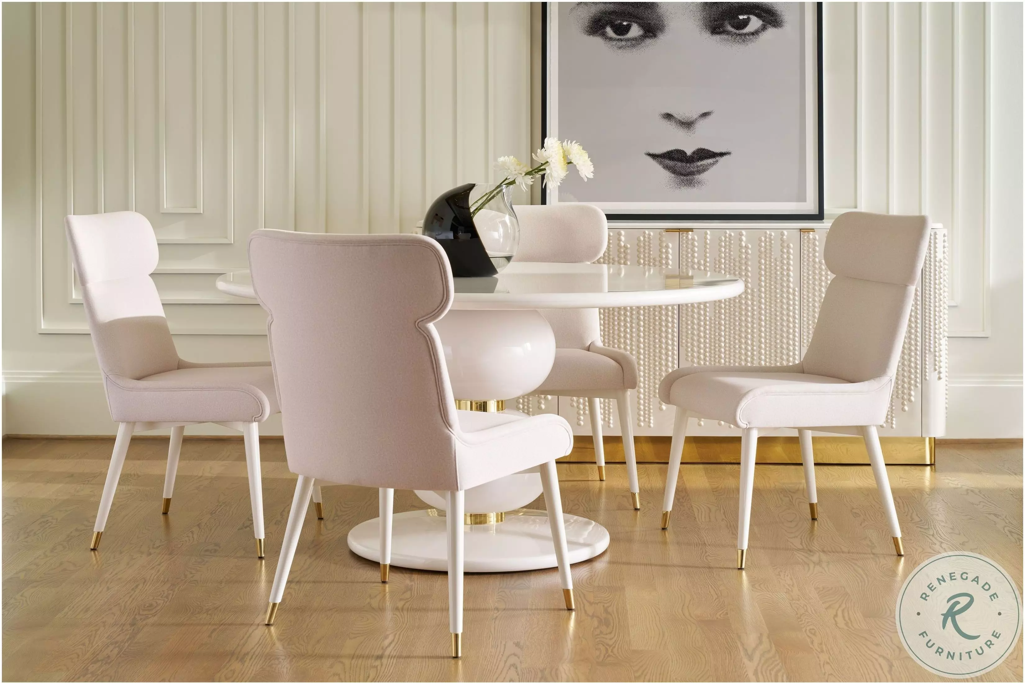 Judith Leiber Solstice 60" Round Dining Room Set from Theodore ...