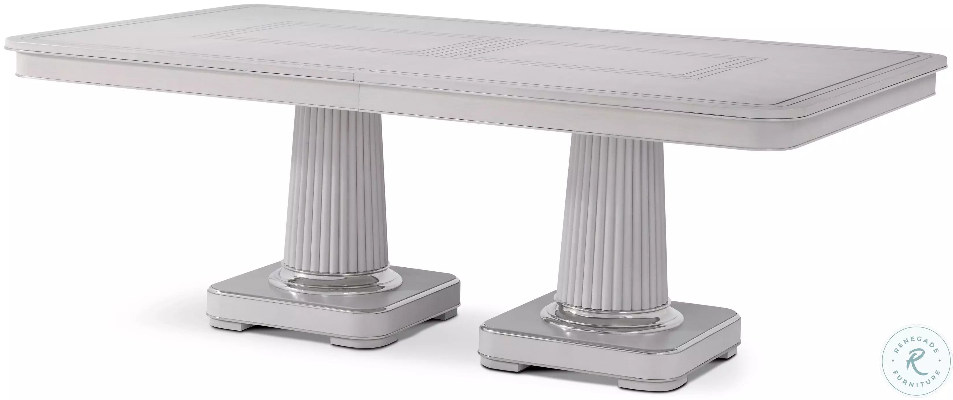 Spencer London Chelsea 84" Extendable Rectangular Dining Table From ...