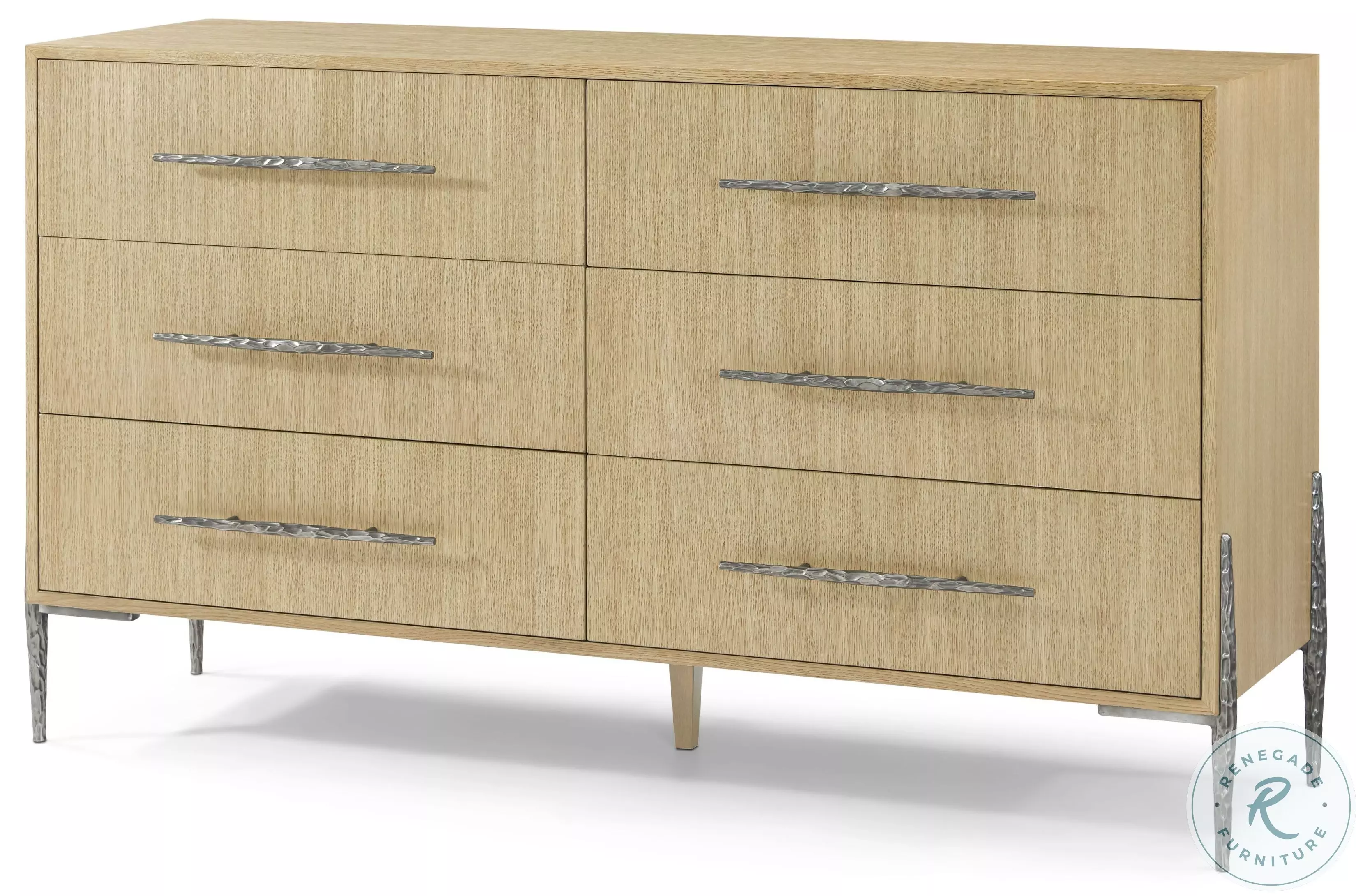 Essence Blonde 6 Drawer 64" Dresser From Theodore Alexander | Coleman ...
