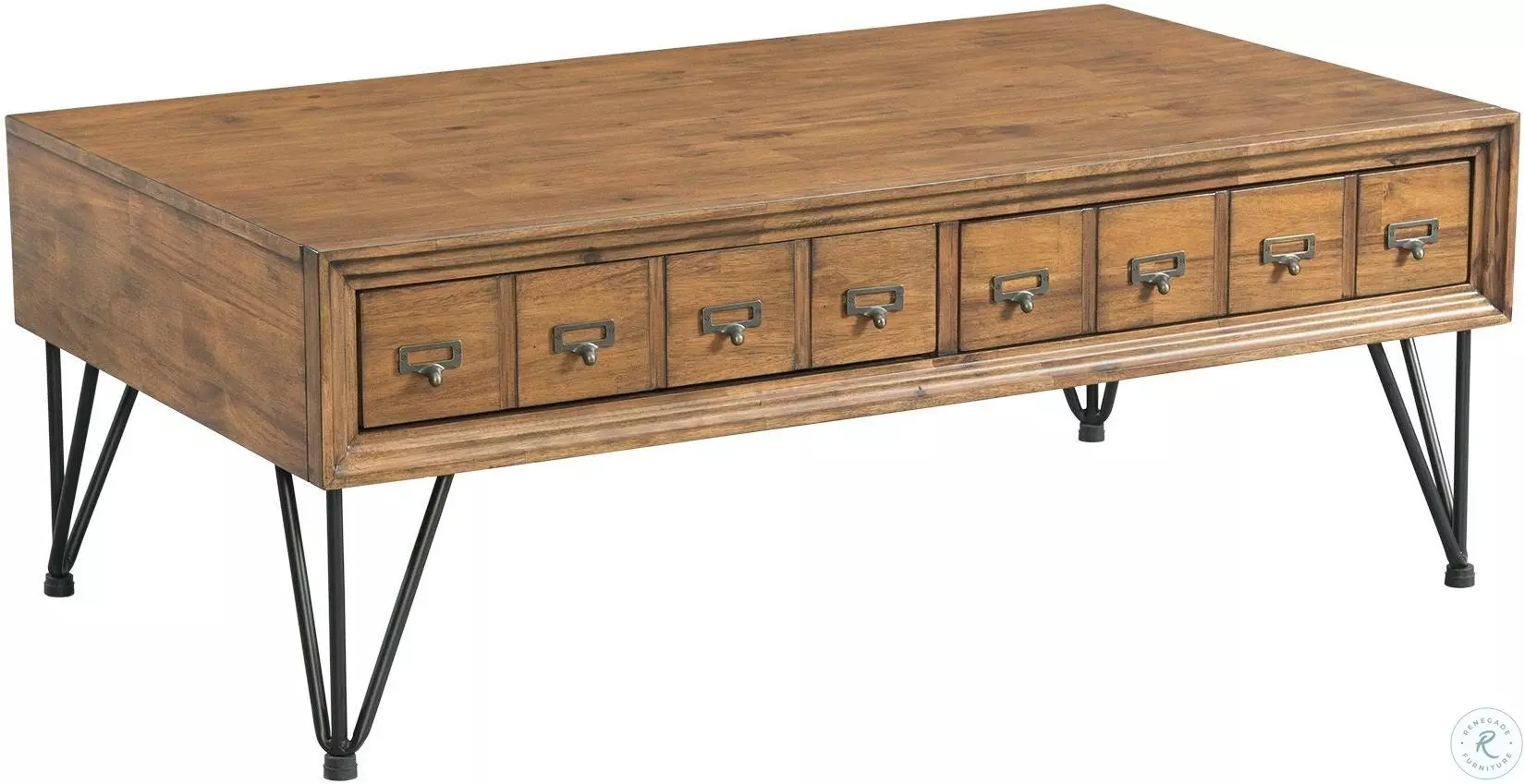 Tanner Light Walnut Coffee Table from Elements Furniture | Coleman ...