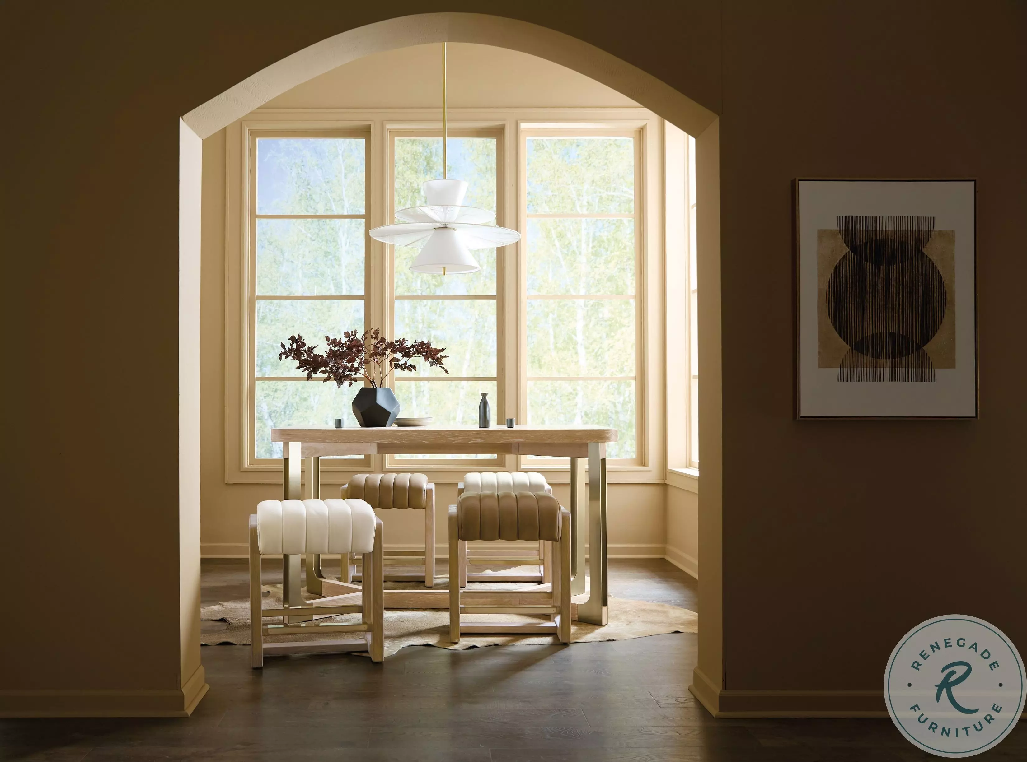 Banyon Bay Light Wood Gathering Room Set from Hooker | Coleman Furniture