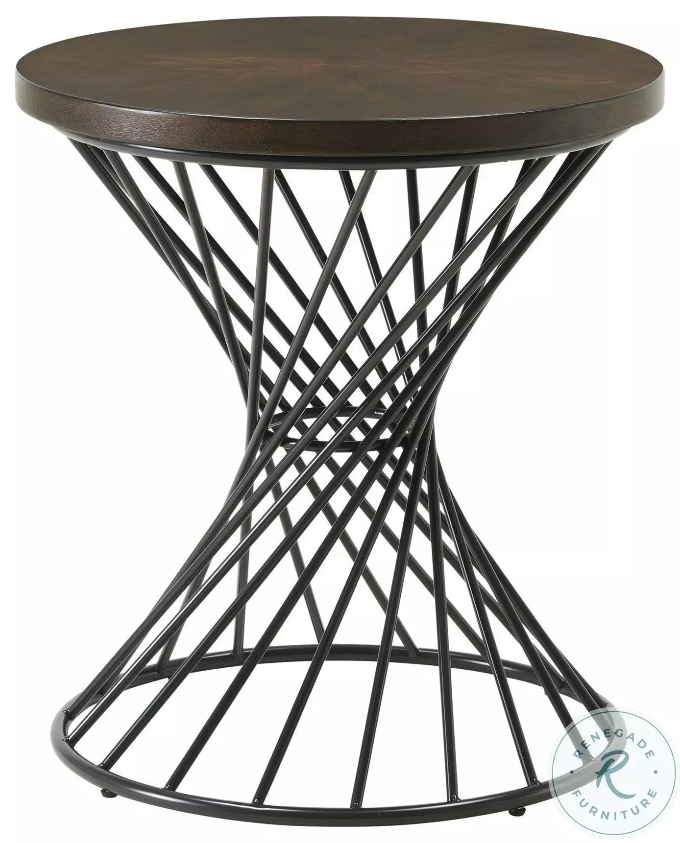 Williams Terri Dark Round End Table From Picket House Furnishings ...