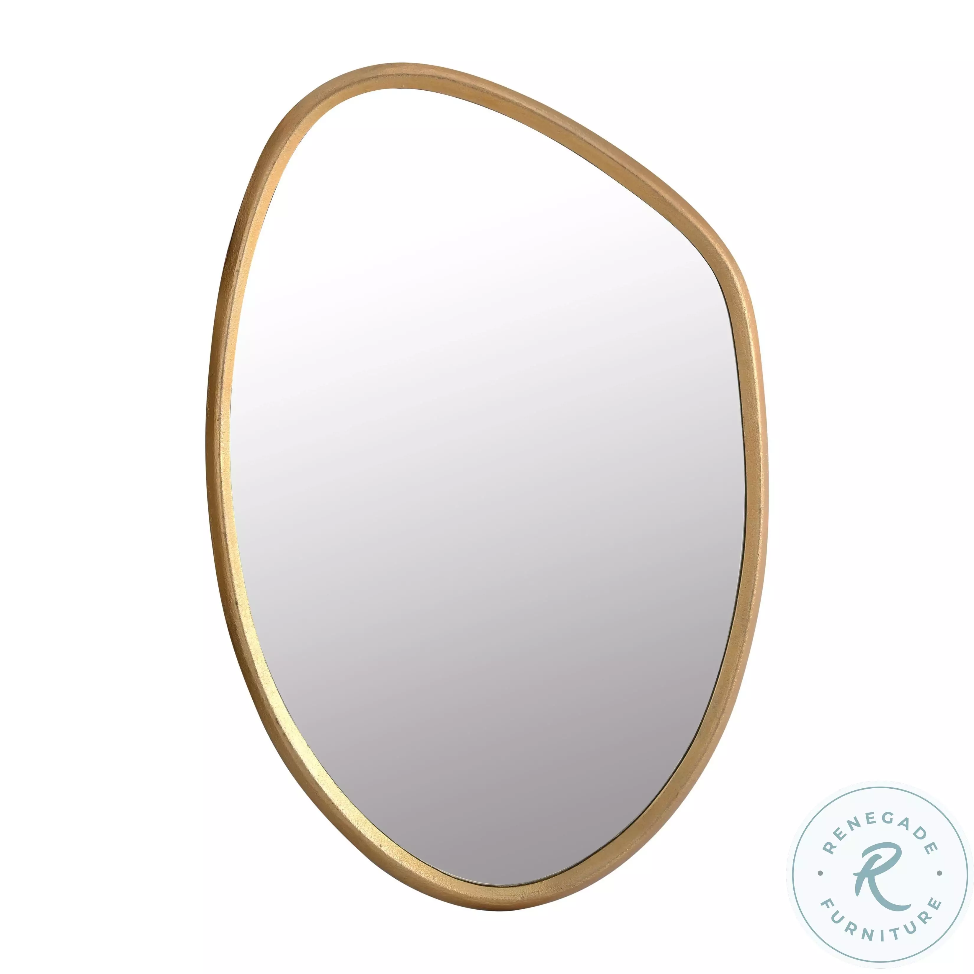 Mika Gold Wall Mirror From TOV | Coleman Furniture