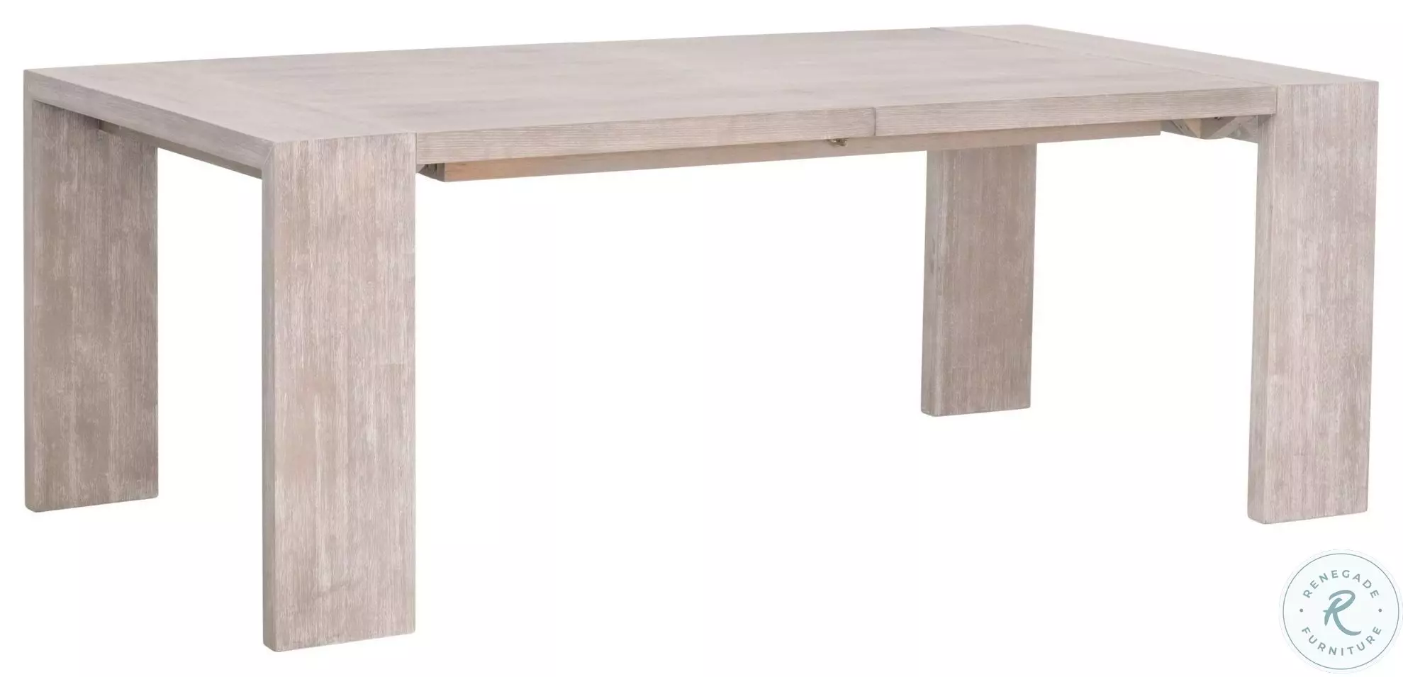 Tropea Natural Gray Acacia Extendable Dining Table From Essentials for ...