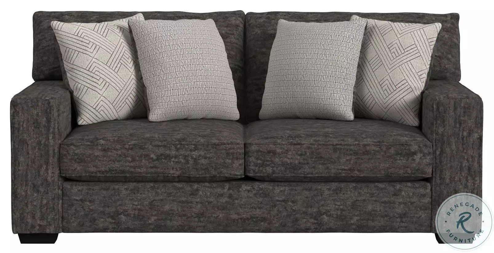 Molly Charcoal Stationary Loveseat From Picket House Furnishings ...