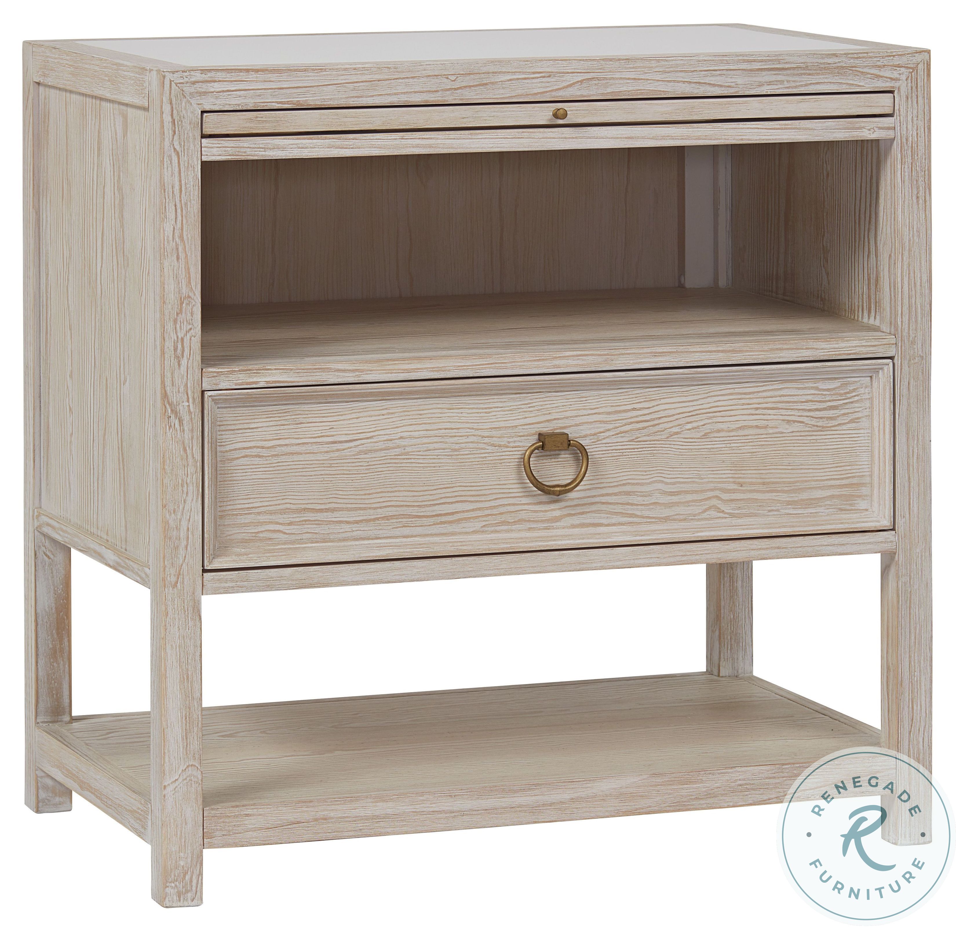 Getaway Sea Oat Drawer Nightstand From Universal | Coleman Furniture