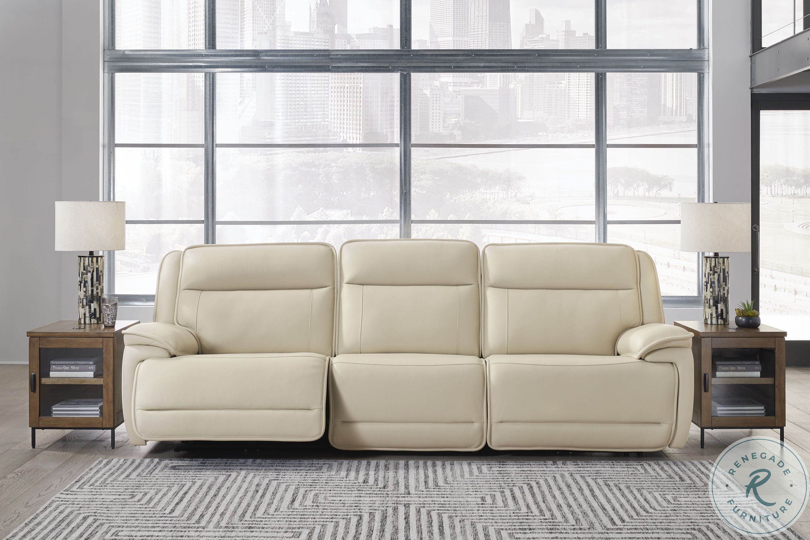 Double Deal Almond Modular Sofa From Ashley Furniture | Coleman Furniture