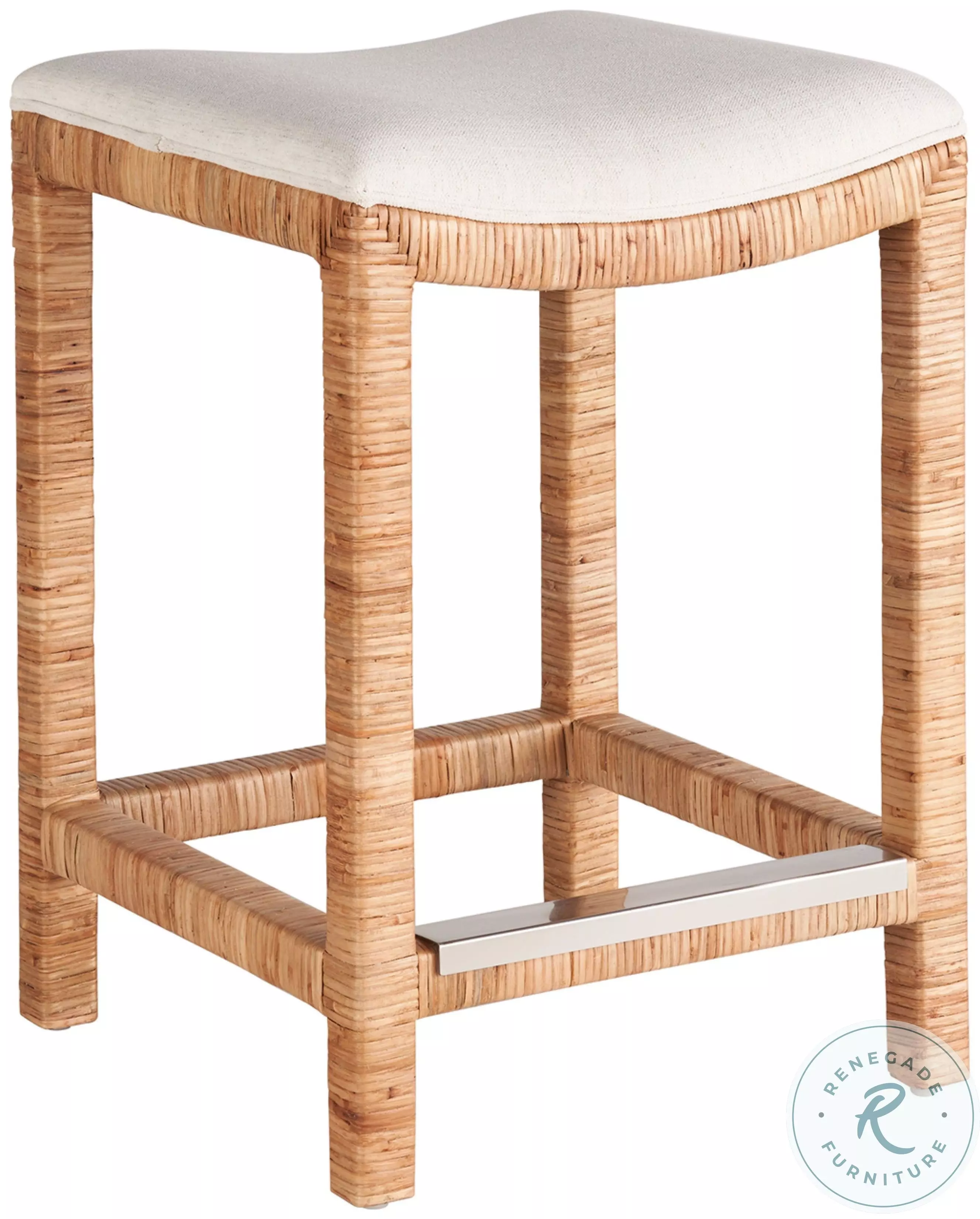 Weekender Natural Sandbar Console Stool From Universal | Coleman Furniture