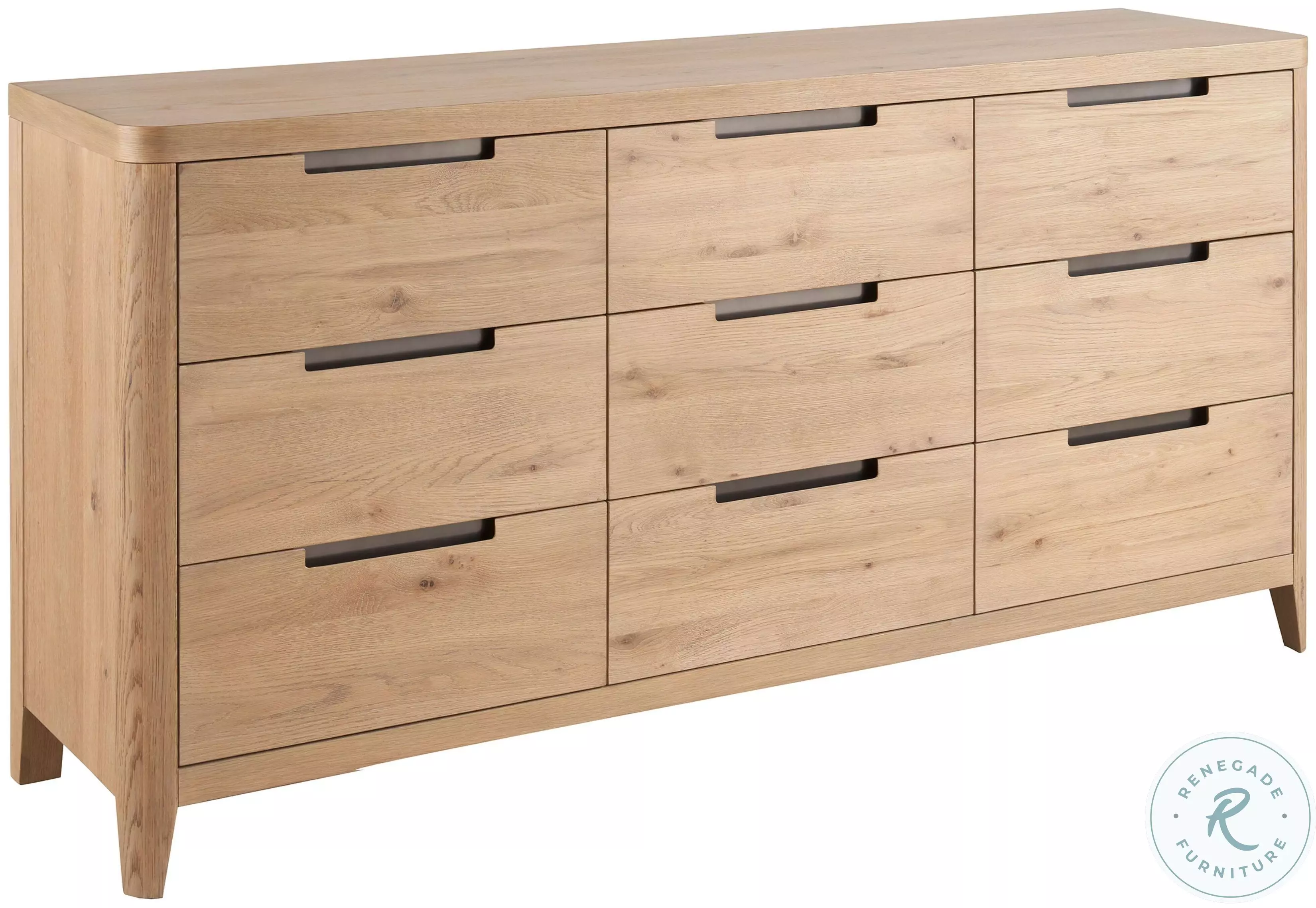 Hawthorne Natural Oak 9 Drawer Dresser From Shoreline Living | Home ...