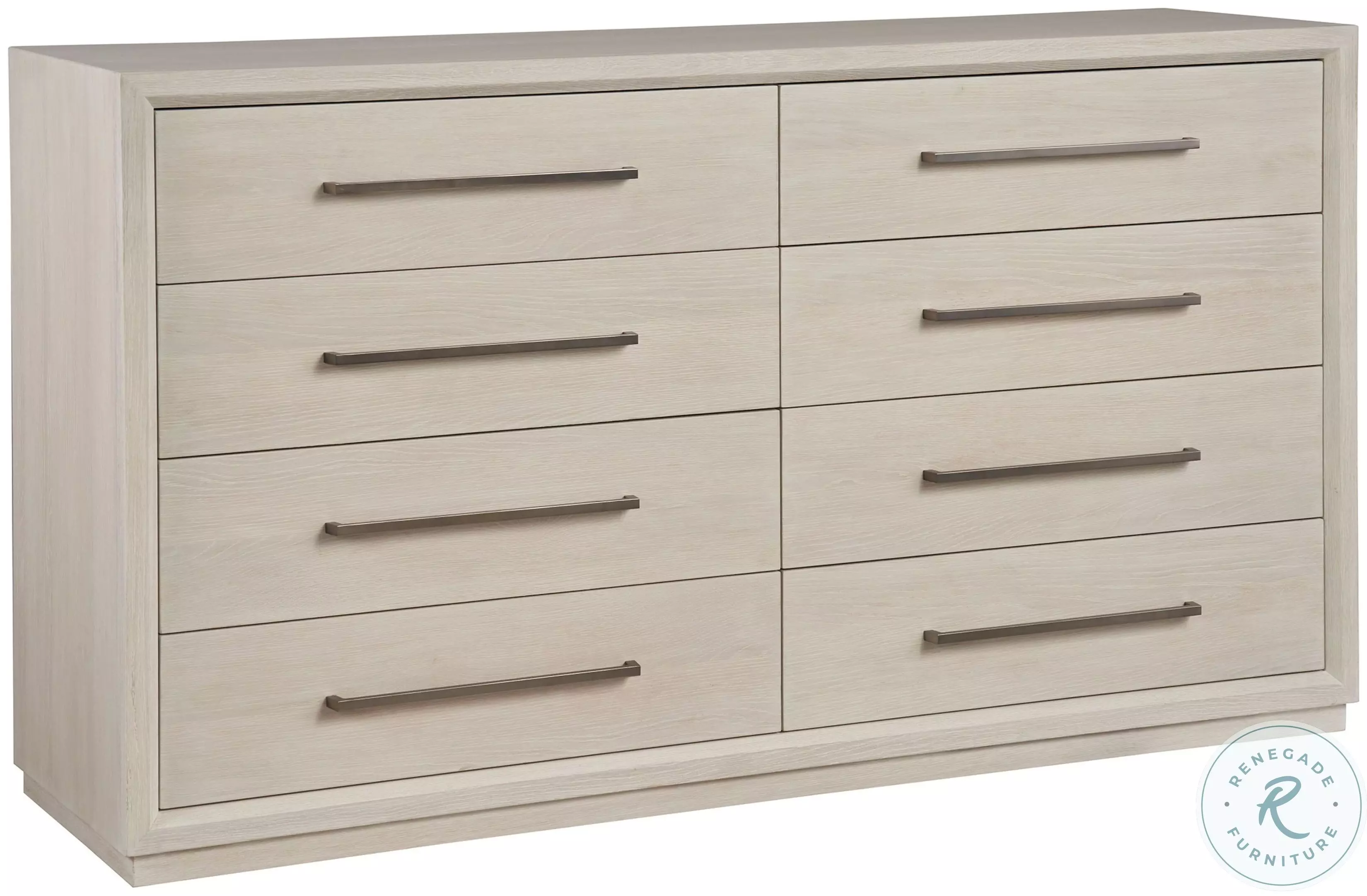 Astrid White Oak 8 Drawer Dresser From Home Gallery Stores | Home ...