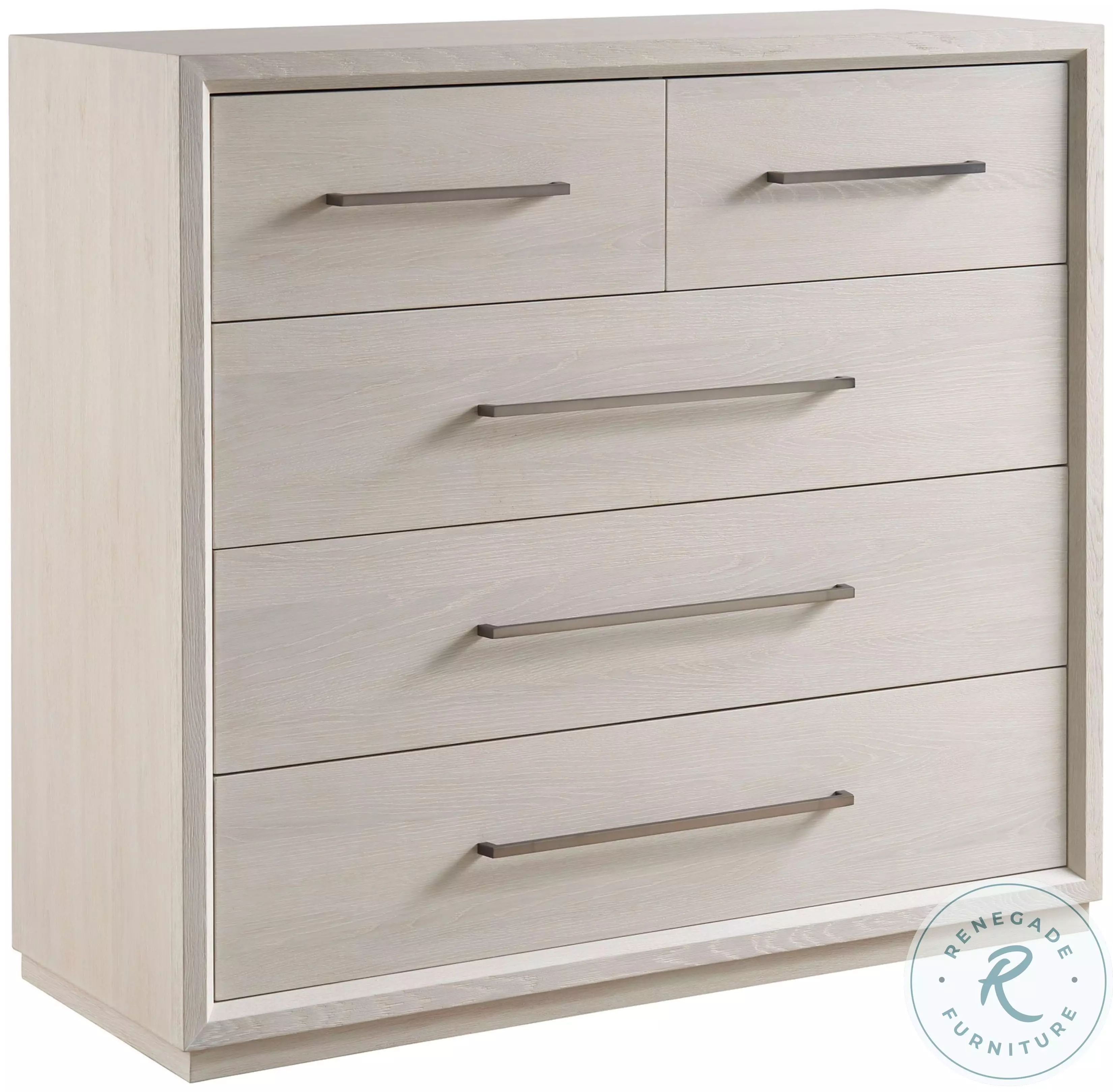 Astrid White Oak 5 Drawer Chest From Universal | Coleman Furniture