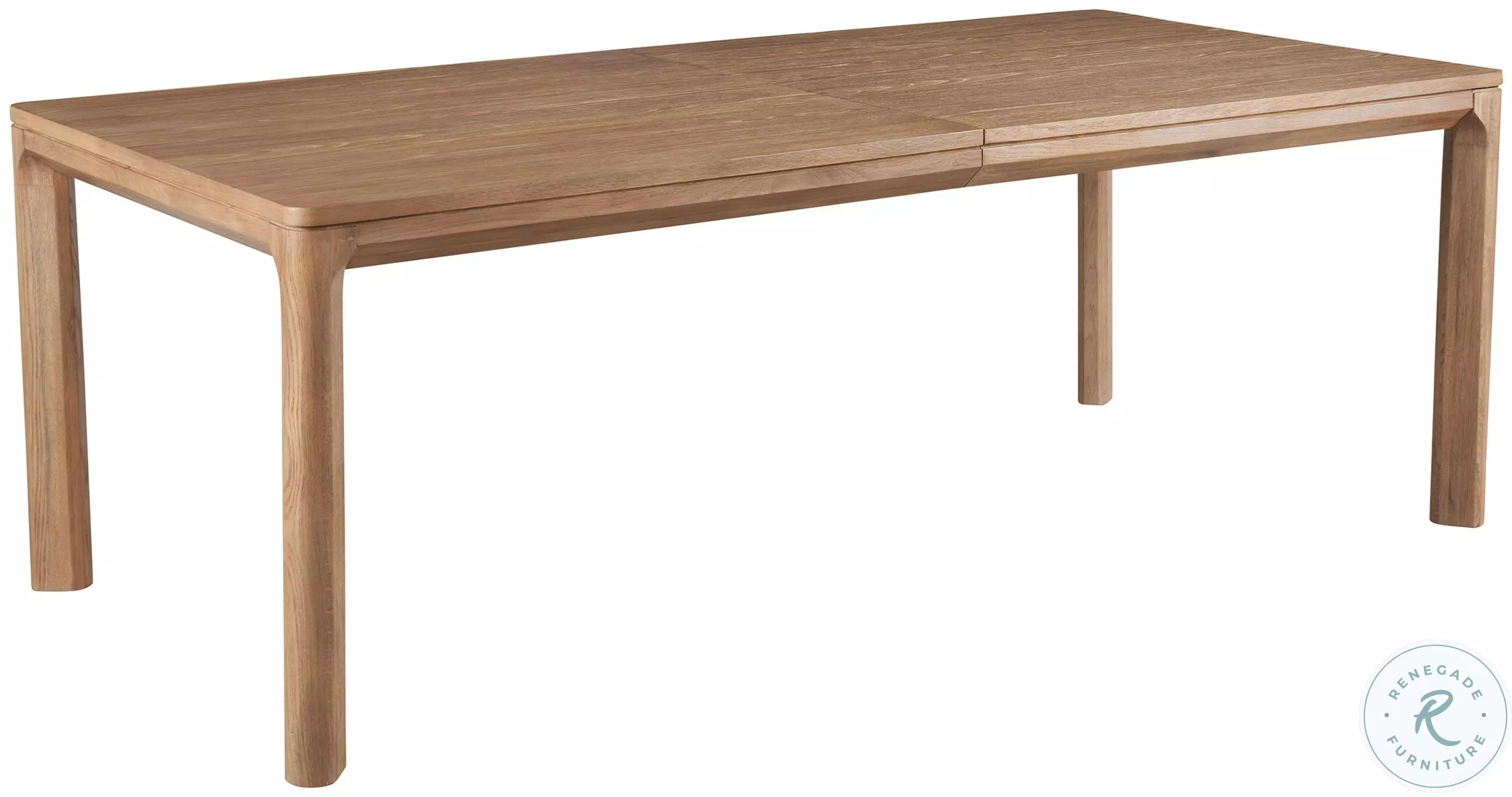 Malone Natural Oak Extendable Dining Table From Universal | Coleman Furniture