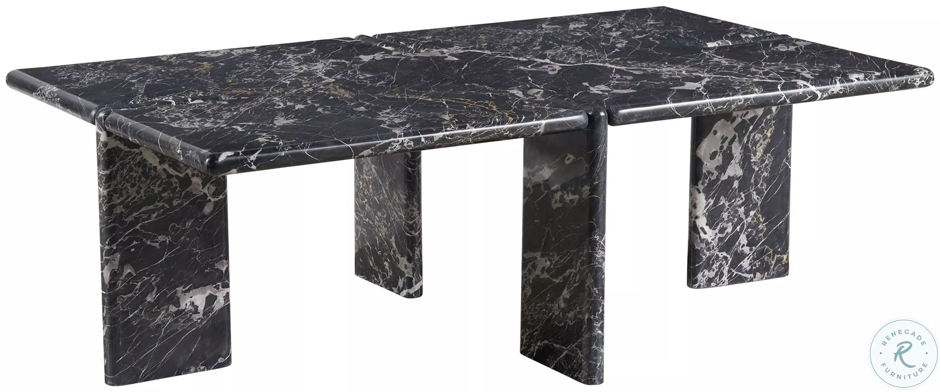 Magnus Golden Portoro Marble Cocktail Table From Universal | Coleman ...