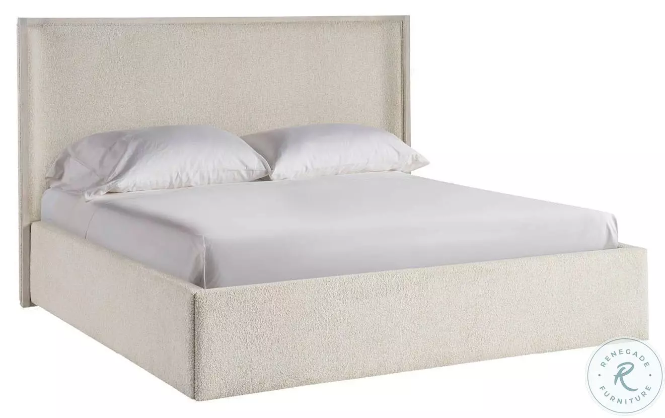 Avaline Skylark And Sheldon Ivory Upholstered Owen King Storage Panel ...