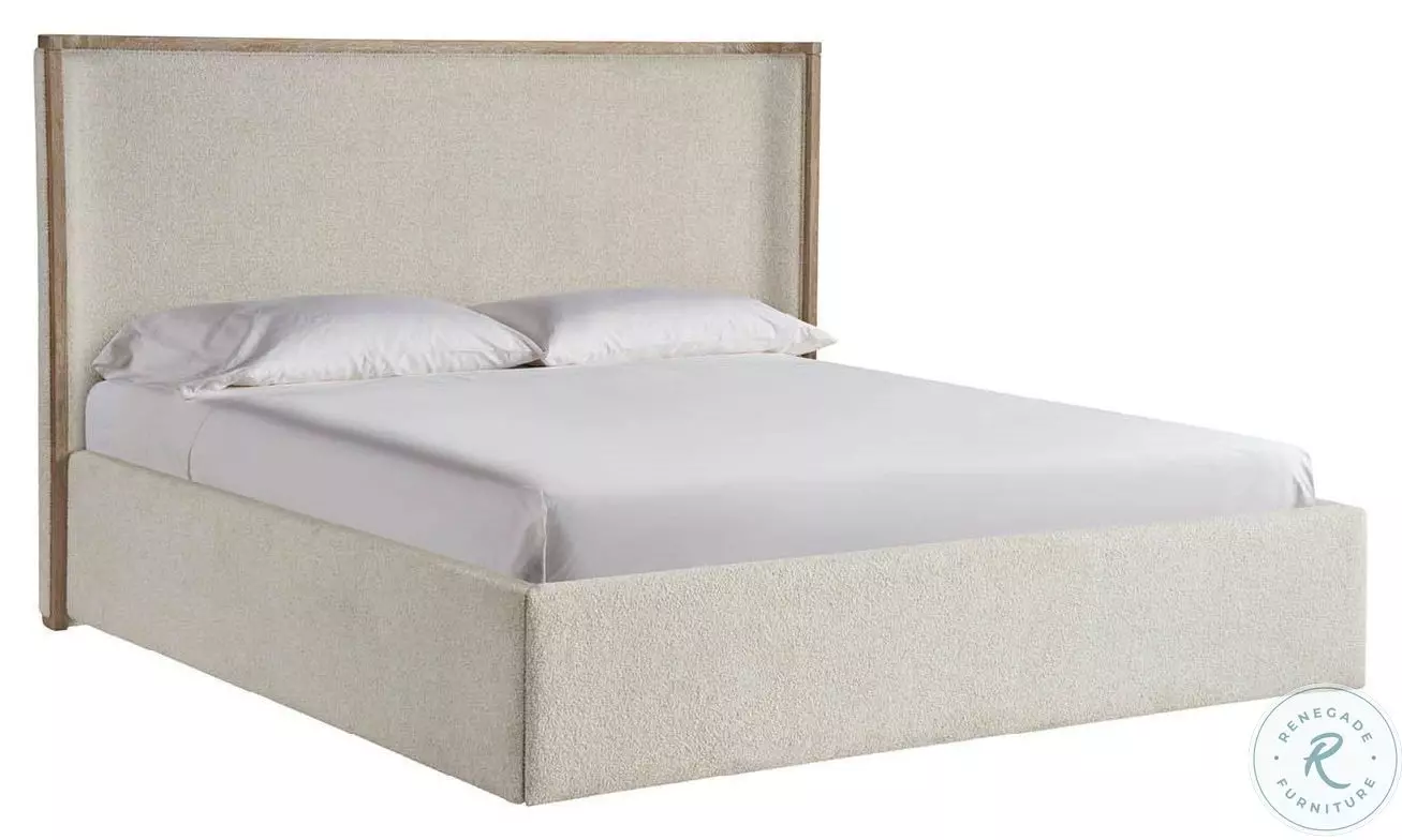 Avaline Skylark And Sheldon Ivory Upholstered Owen Queen Storage Panel ...